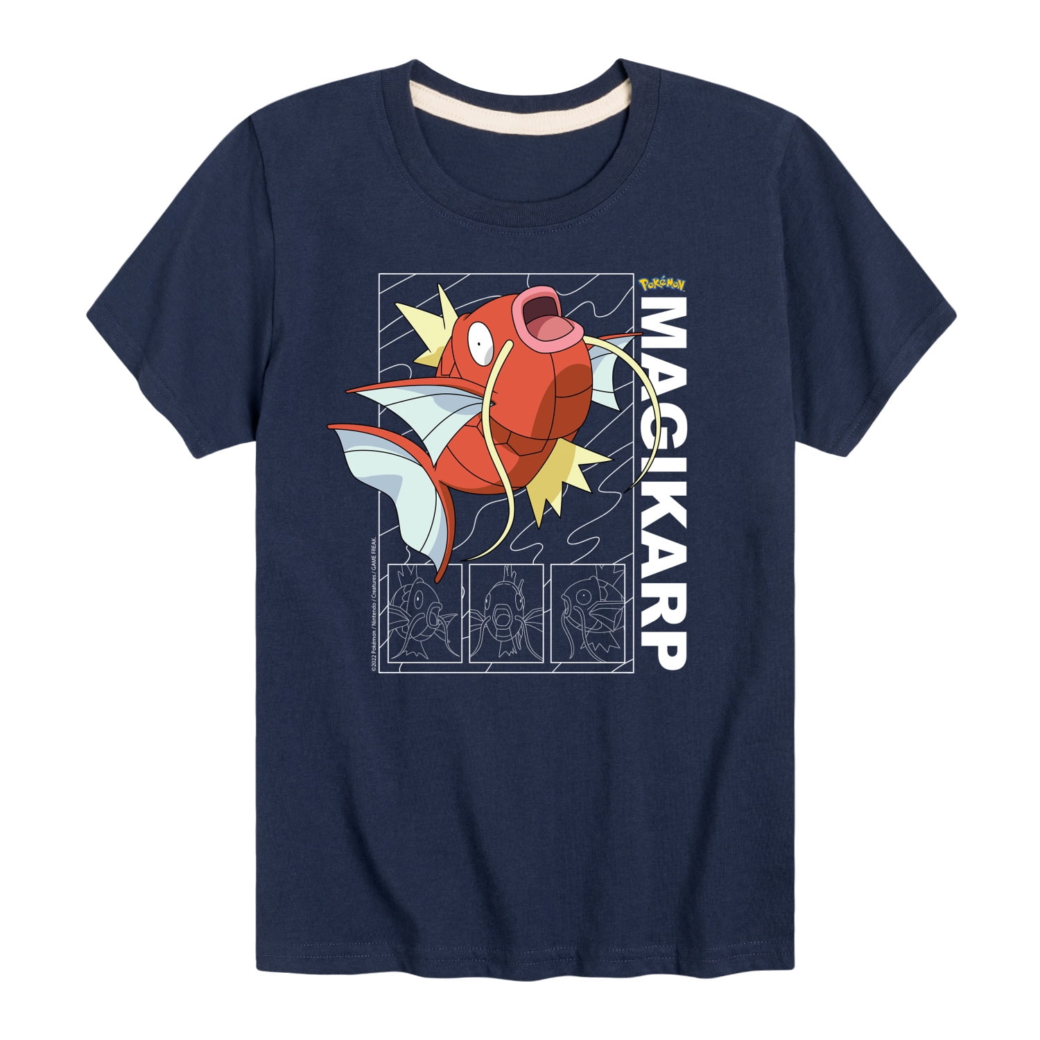 Pokémon - Magikarp - Youth Short Sleeve Graphic T-Shirt - Walmart.com