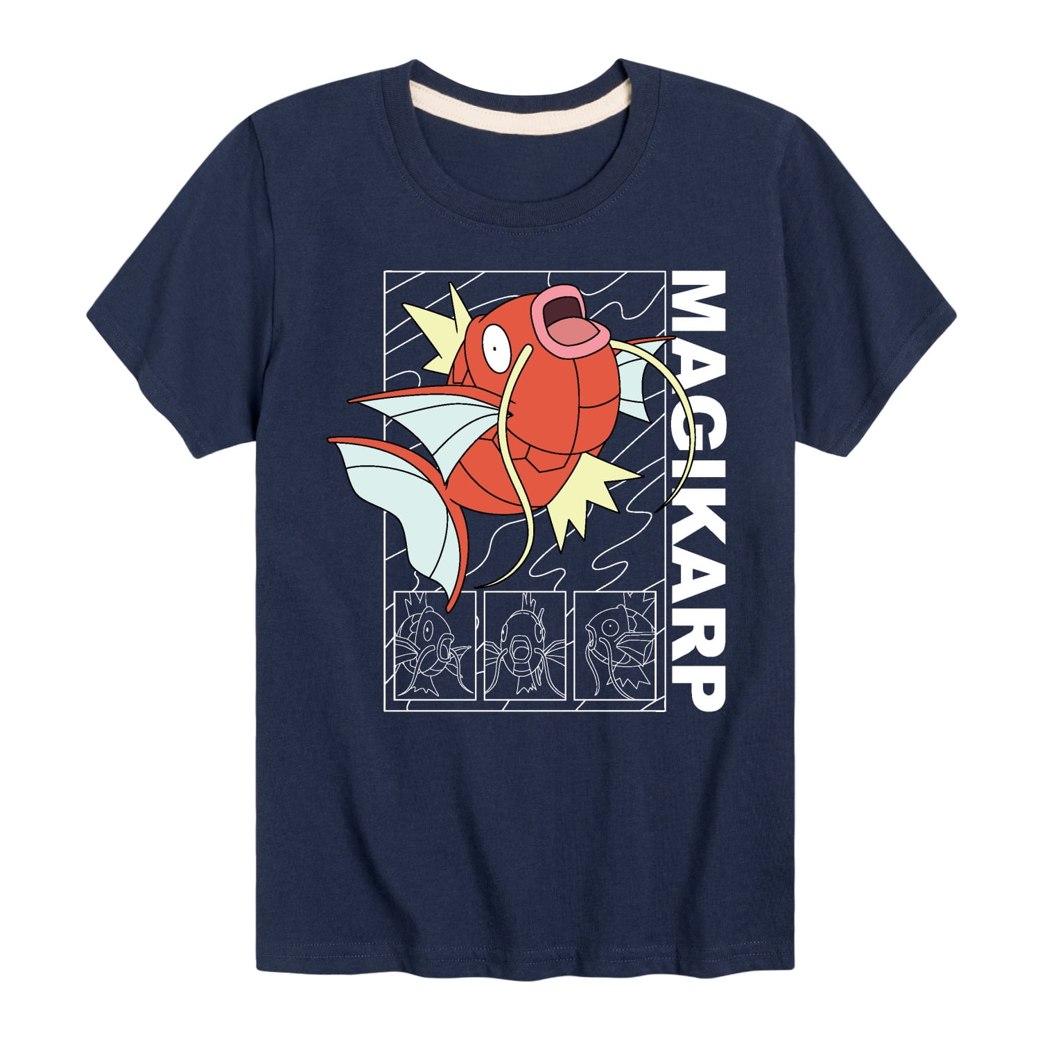 Pokémon - Magikarp - Youth Short Sleeve Graphic T-Shirt - Walmart.com