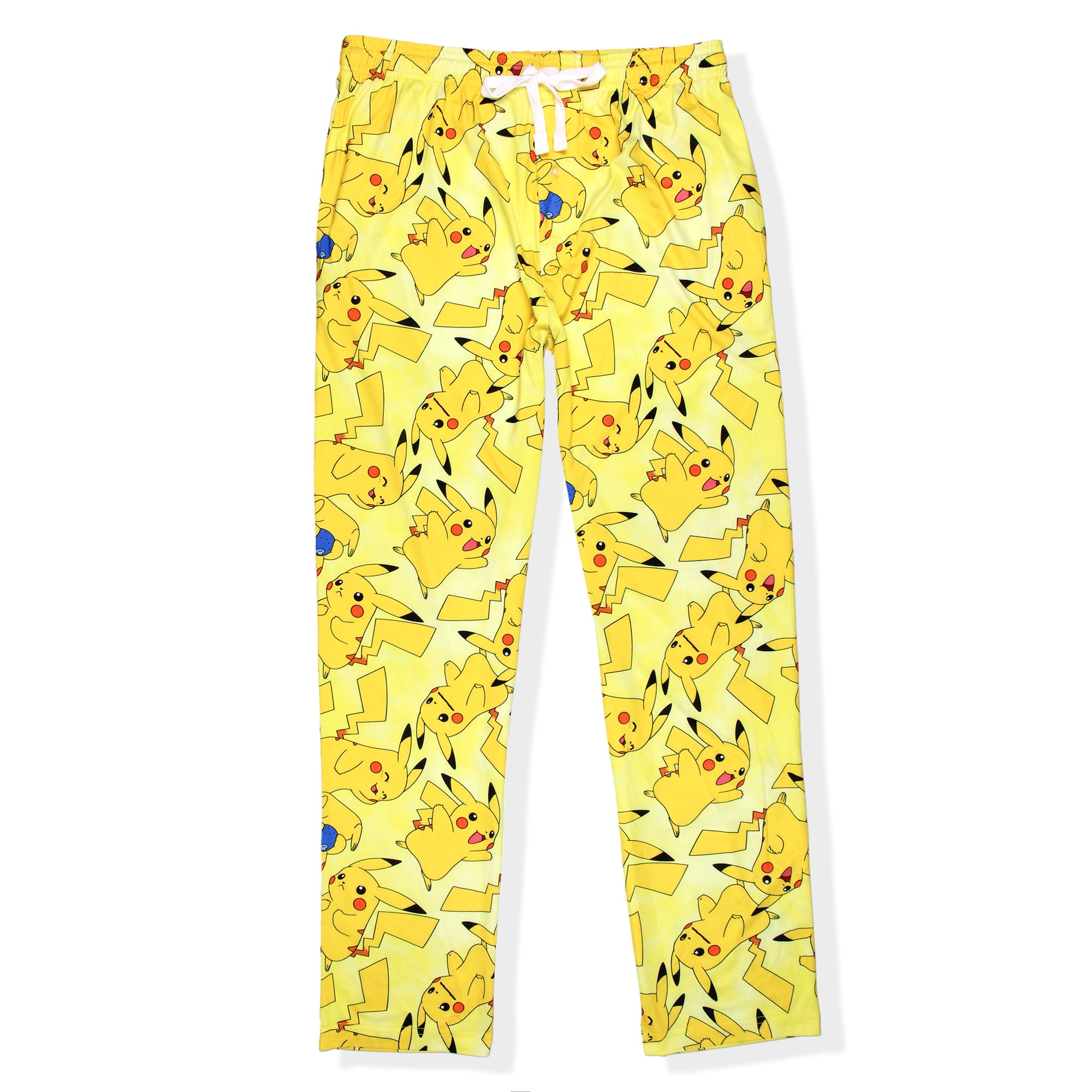 Pokémon Men's Lounge PJs, Pikachu Character Tie Dye Sleep Pajama Pants ...