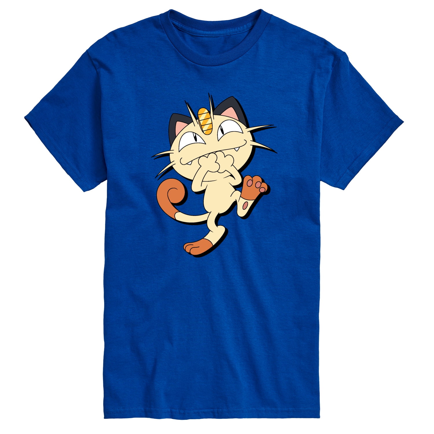 Pokémon - Meowth Shadow - Men's Short Sleeve Graphic T-Shirt - Walmart.com