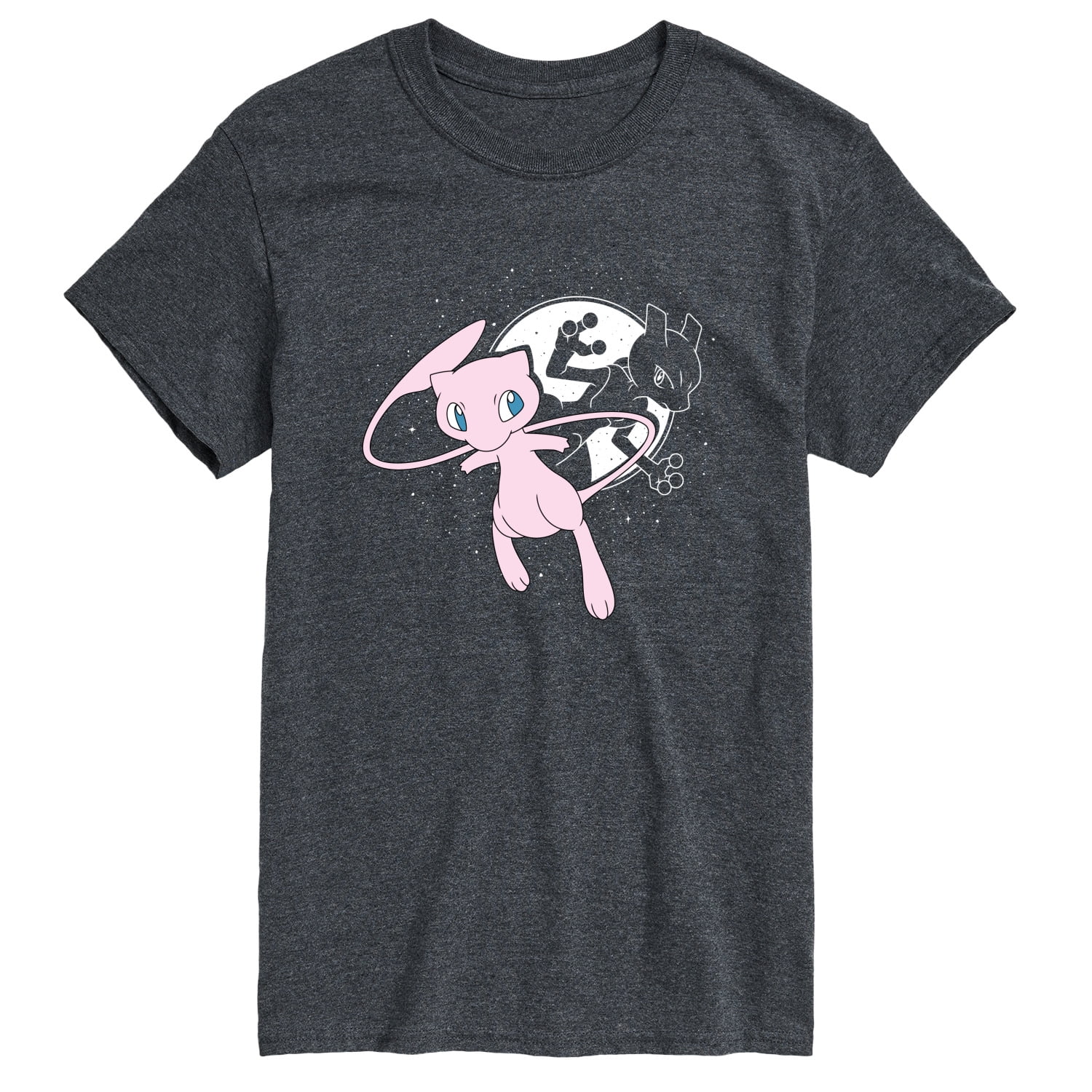 Pokémon - Mew and Mewtwo - Men's Short Sleeve Graphic T-Shirt - Walmart.com