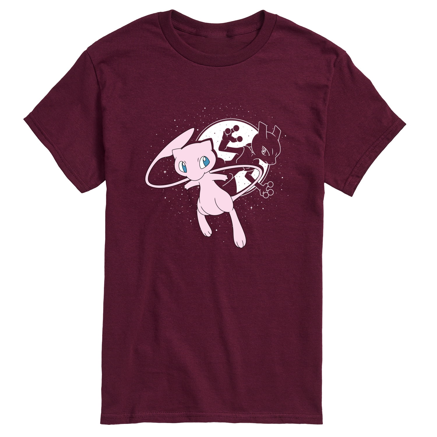 Pokémon - Mew and Mewtwo - Men's Short Sleeve Graphic T-Shirt - Walmart.com