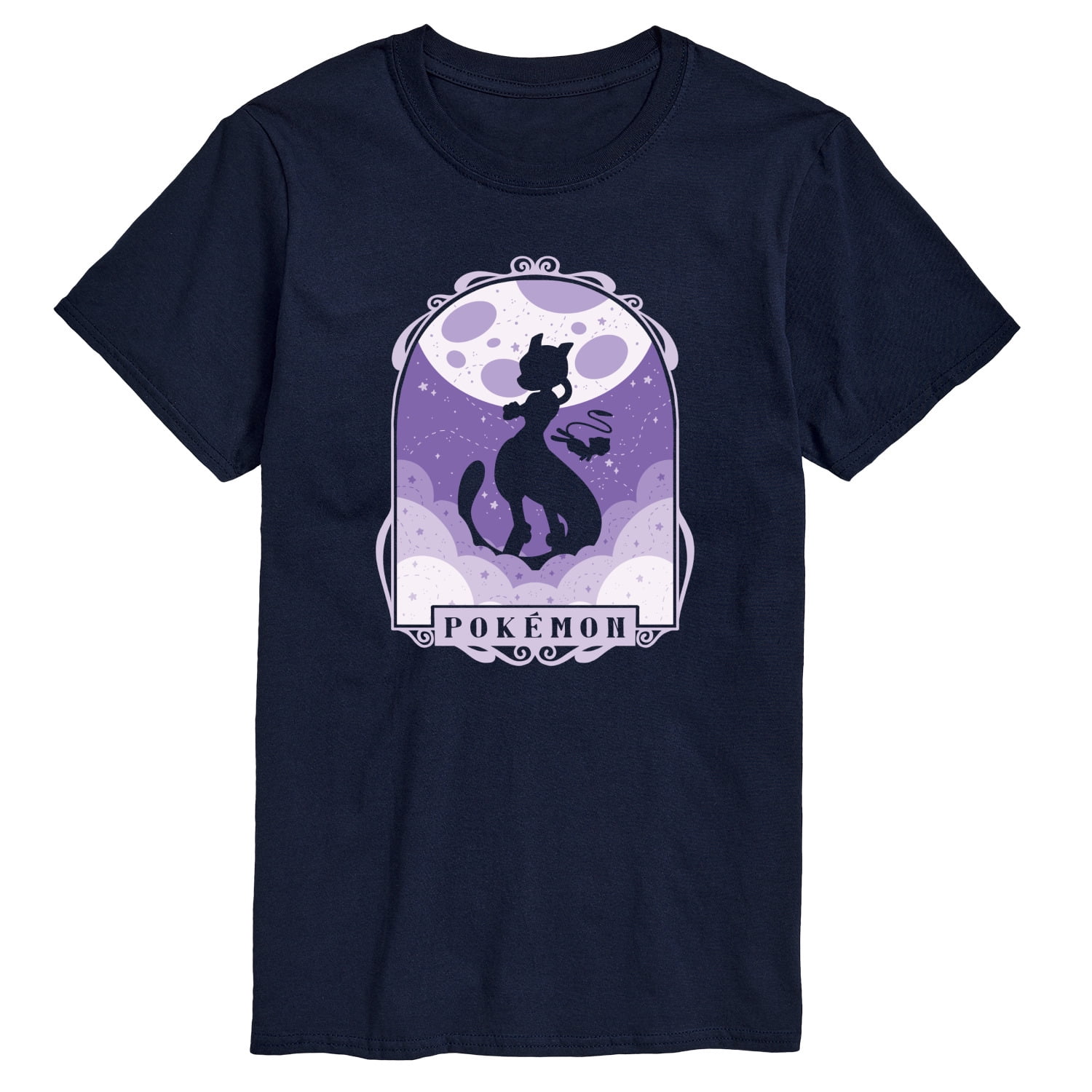Pokémon - Mewtwo Mew Celestial - Men's Short Sleeve Graphic T- Shirt ...