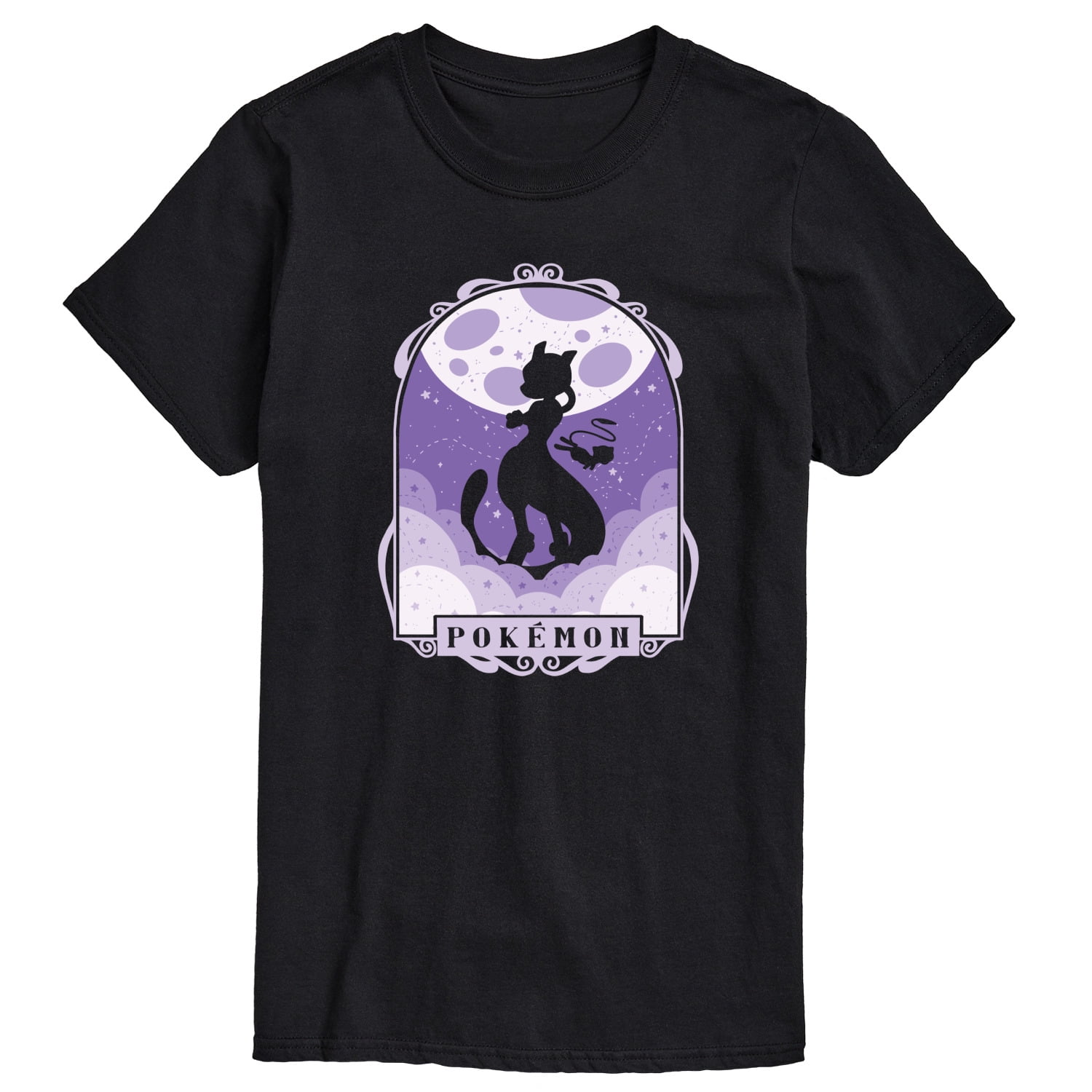 Pokémon - Mewtwo Mew Celestial - Men's Short Sleeve Graphic T- Shirt ...