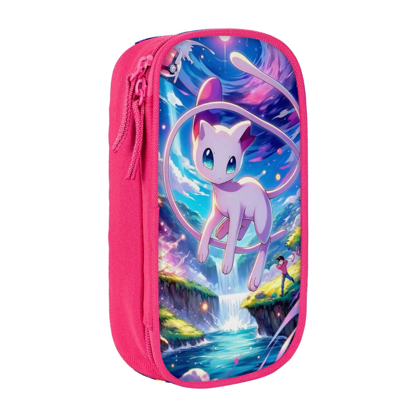 Pokémon Mewtwo Mew Pencil Pouch,Pencil Case,Extra Big Pencil Bag,Pen ...