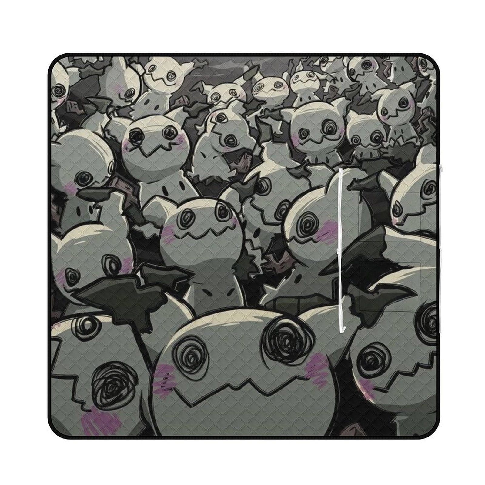 Pokémon - Mimikyu Ghost Fairy Type Dark Spooky Forest Picnic Blankets 78"x78" Extra Large ...