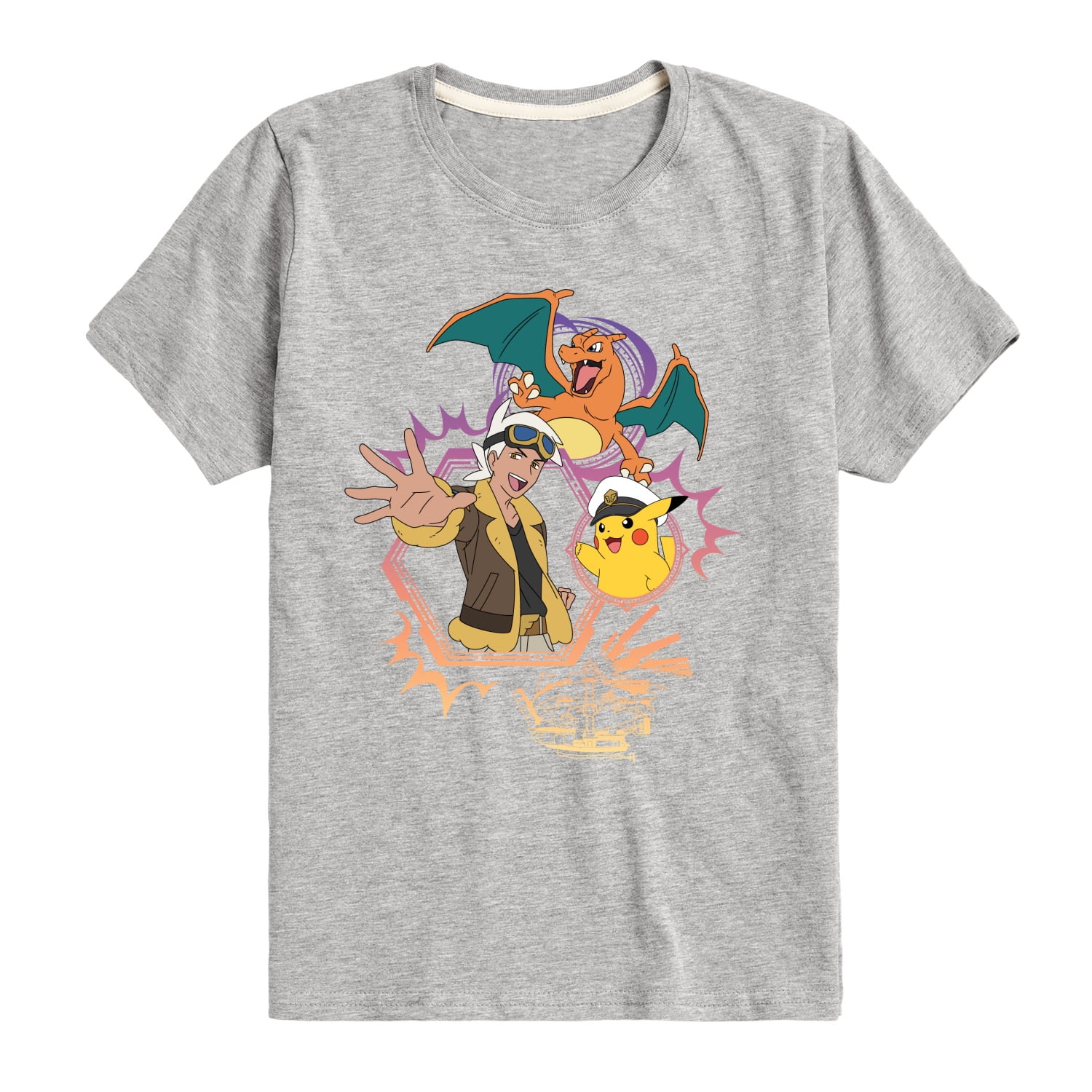 Pokémon - New Horizons - Friede Cap Charizard - Toddler And Youth Short ...