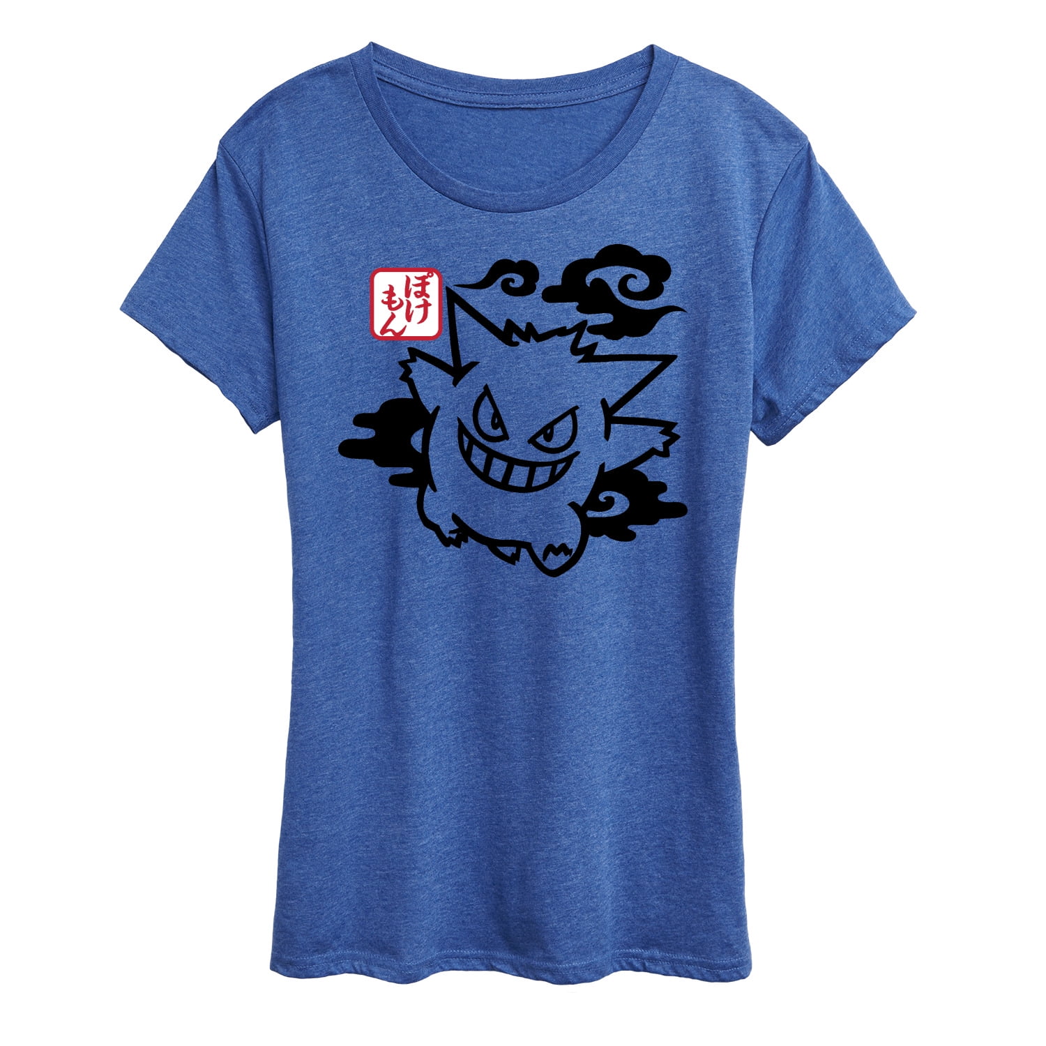 Pokémon - Night Shade Gengar - Women's Short Sleeve Graphic T-Shirt ...