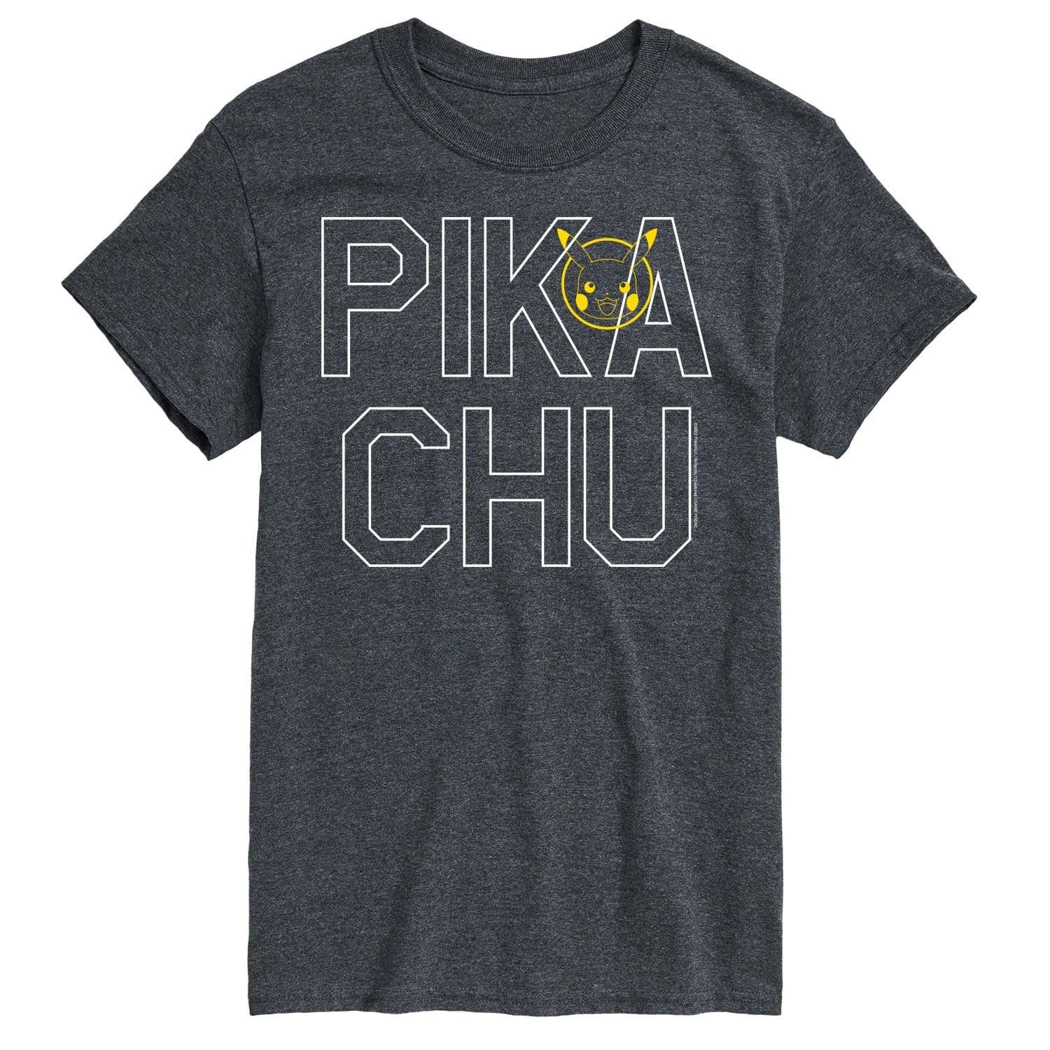 Pokémon - Pika Blocks - Men's Short Sleeve Graphic T-Shirt - Walmart.com