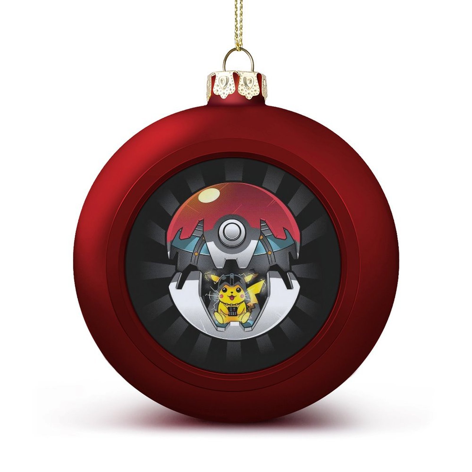 Pokémon Pika Choose The Dark Side Christmas Large Ball Ornaments for ...