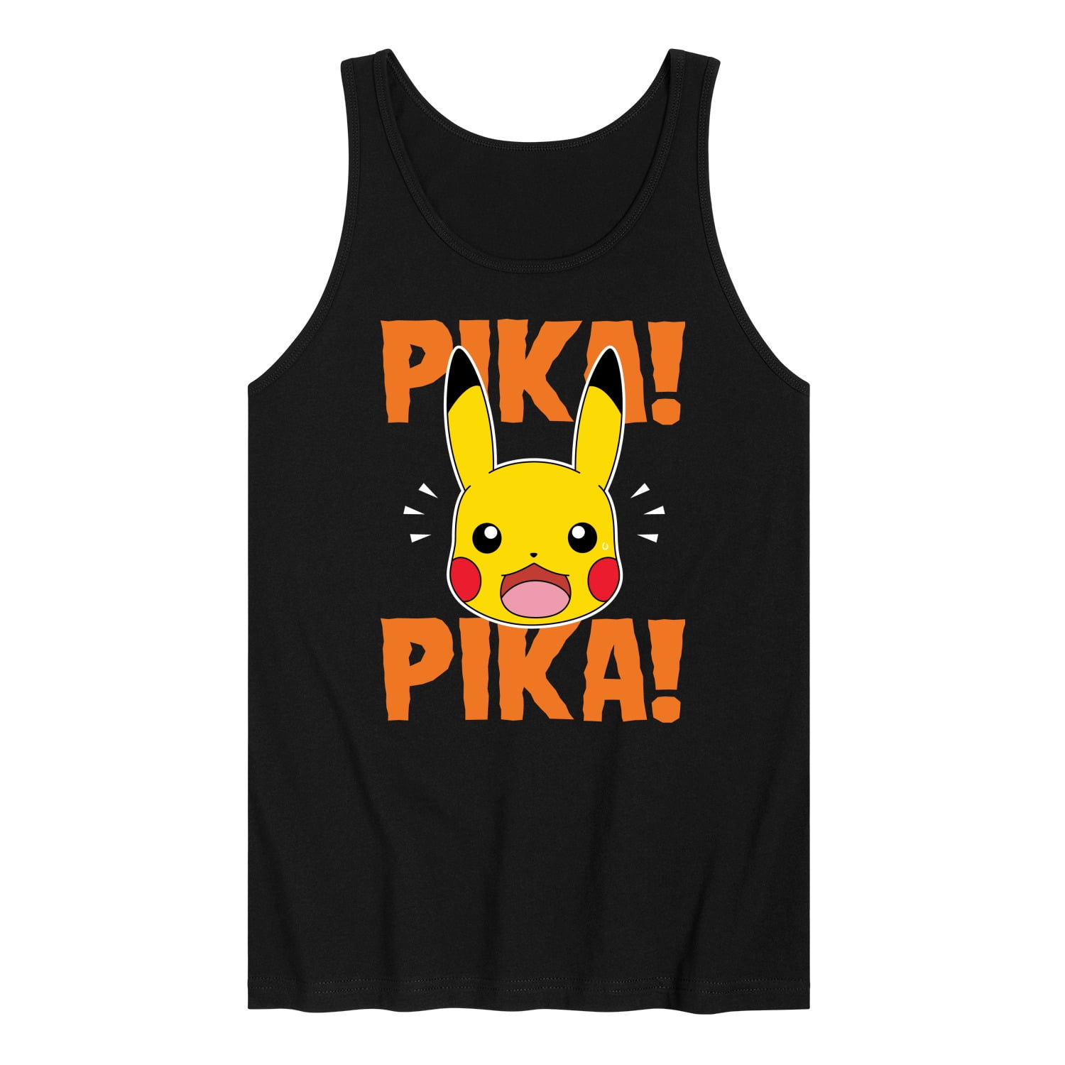 Pokémon - Pika Pika Scared - Men's Jersey Tank Top - Walmart.com