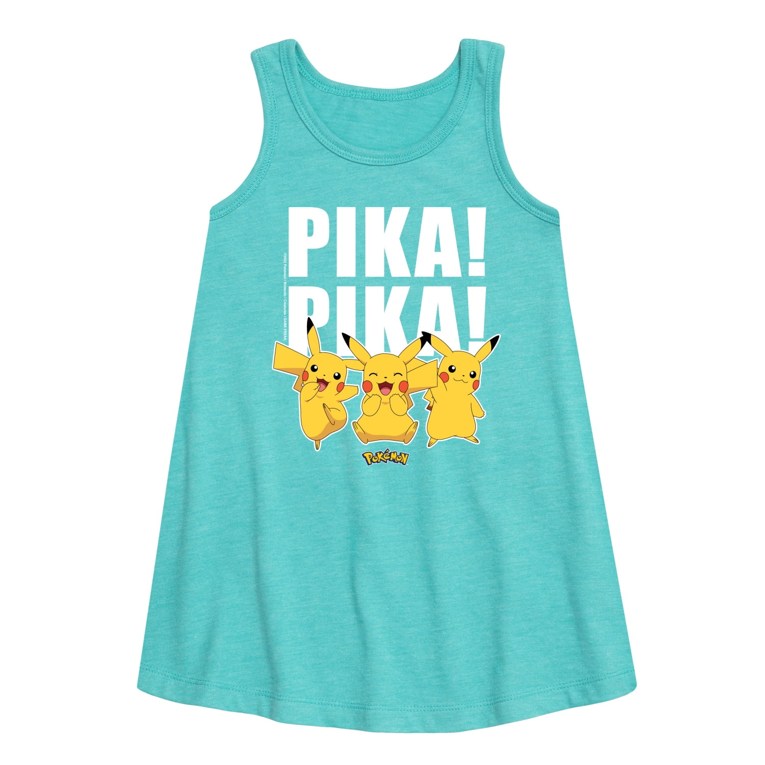 Pokémon - Pika! Pika! - Youth Girls A-line Dress - Walmart.com