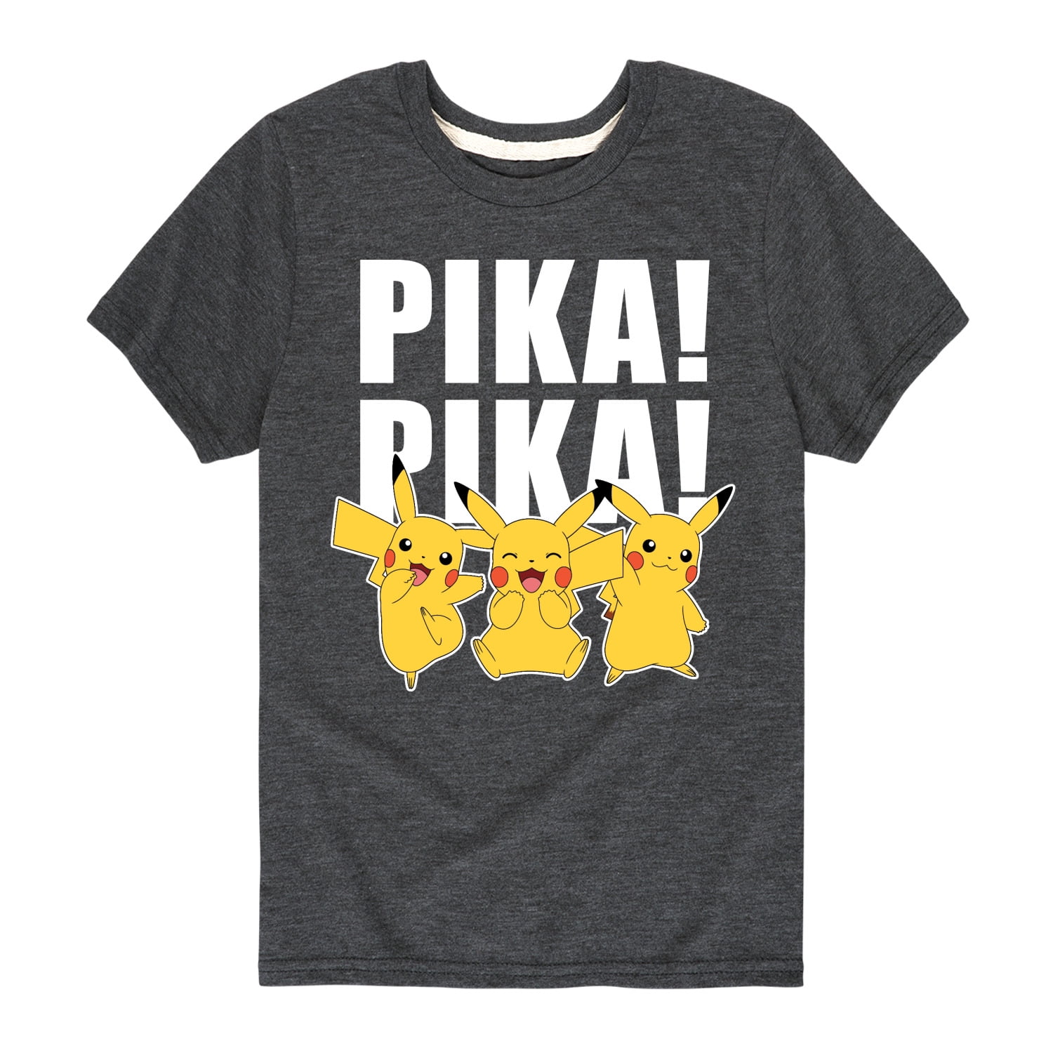 Pokémon - Pika! Pika! - Youth Short Sleeve Graphic T-Shirt - Walmart.com