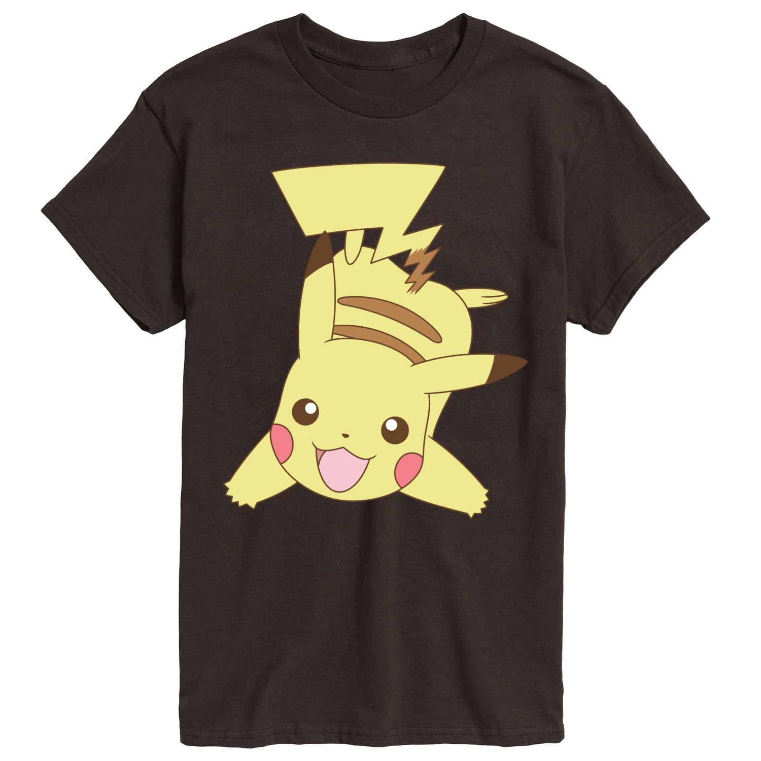 Pokémon - Pika Red Cheeks - Men's Short Sleeve Graphic T-Shirt ...