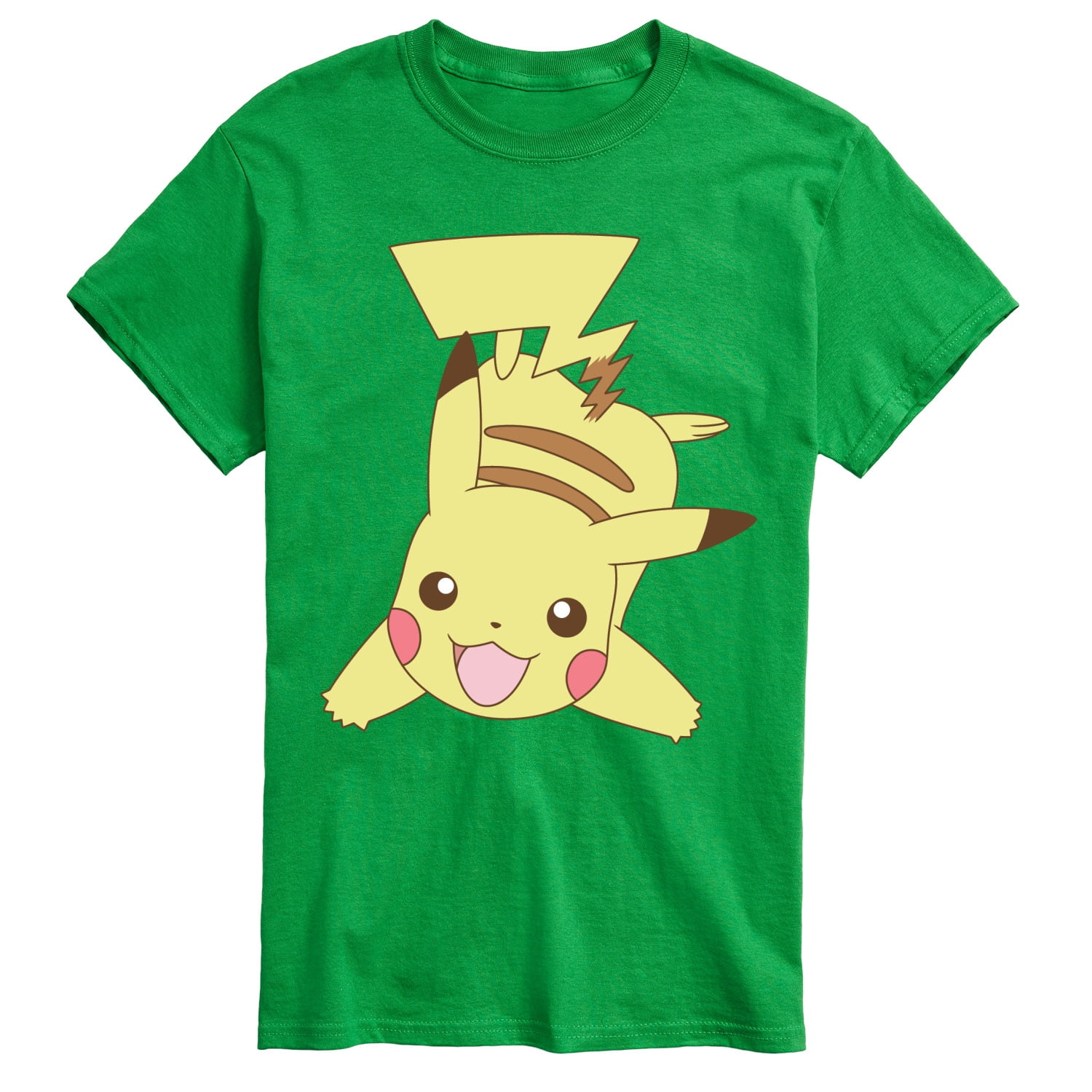 Pokémon - Pika Red Cheeks - Men's Short Sleeve Graphic T-Shirt ...