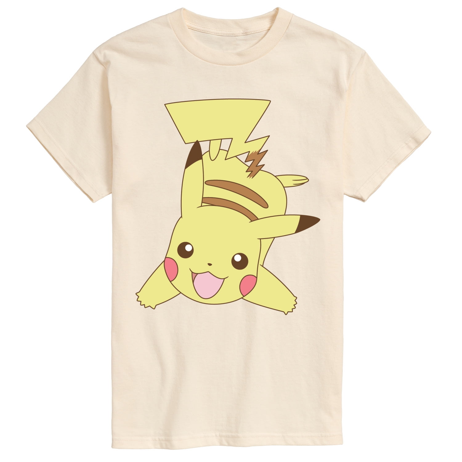 Pokémon - Pika Red Cheeks - Men's Short Sleeve Graphic T-Shirt ...