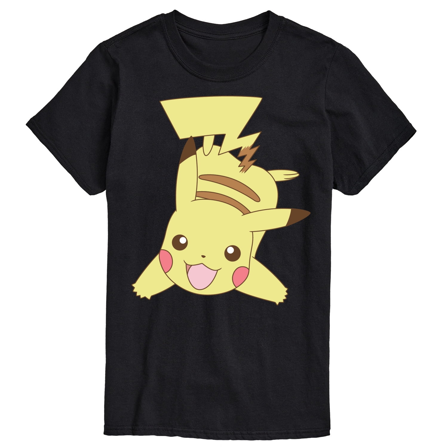 Pokémon - Pika Red Cheeks - Men's Short Sleeve Graphic T-Shirt ...