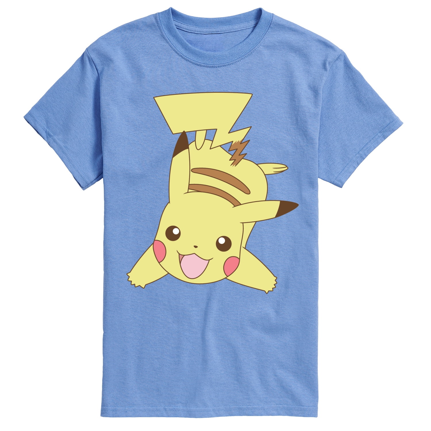 Pokémon - Pika Red Cheeks - Men's Short Sleeve Graphic T-Shirt ...