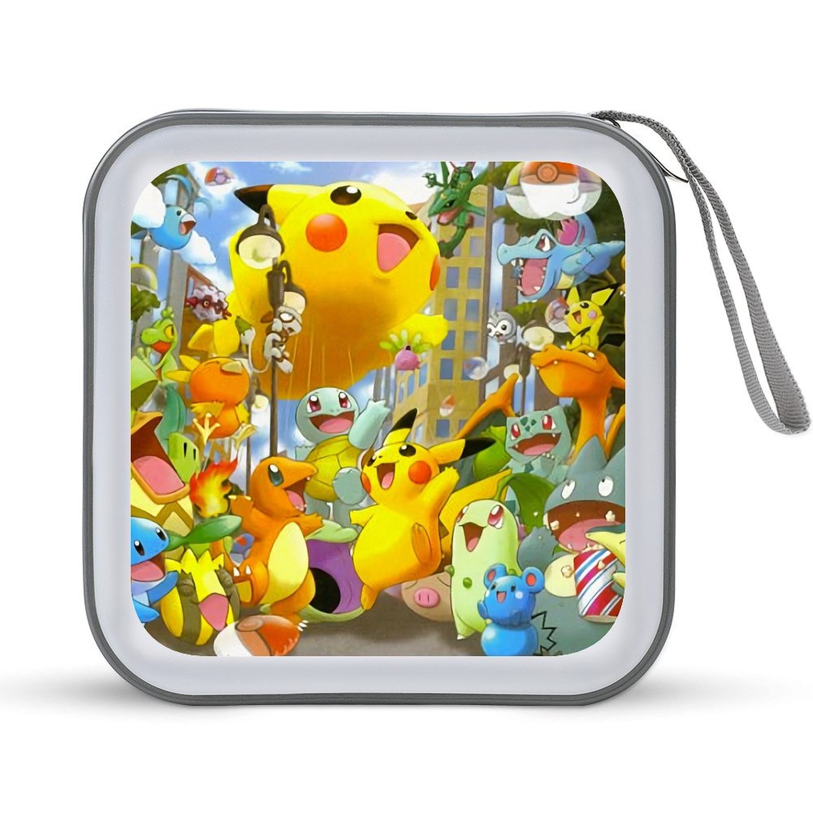 Pokémon-Pikachu 011 CD Case, 40 Capacity VCD/DVD Case Holders Wallet ...