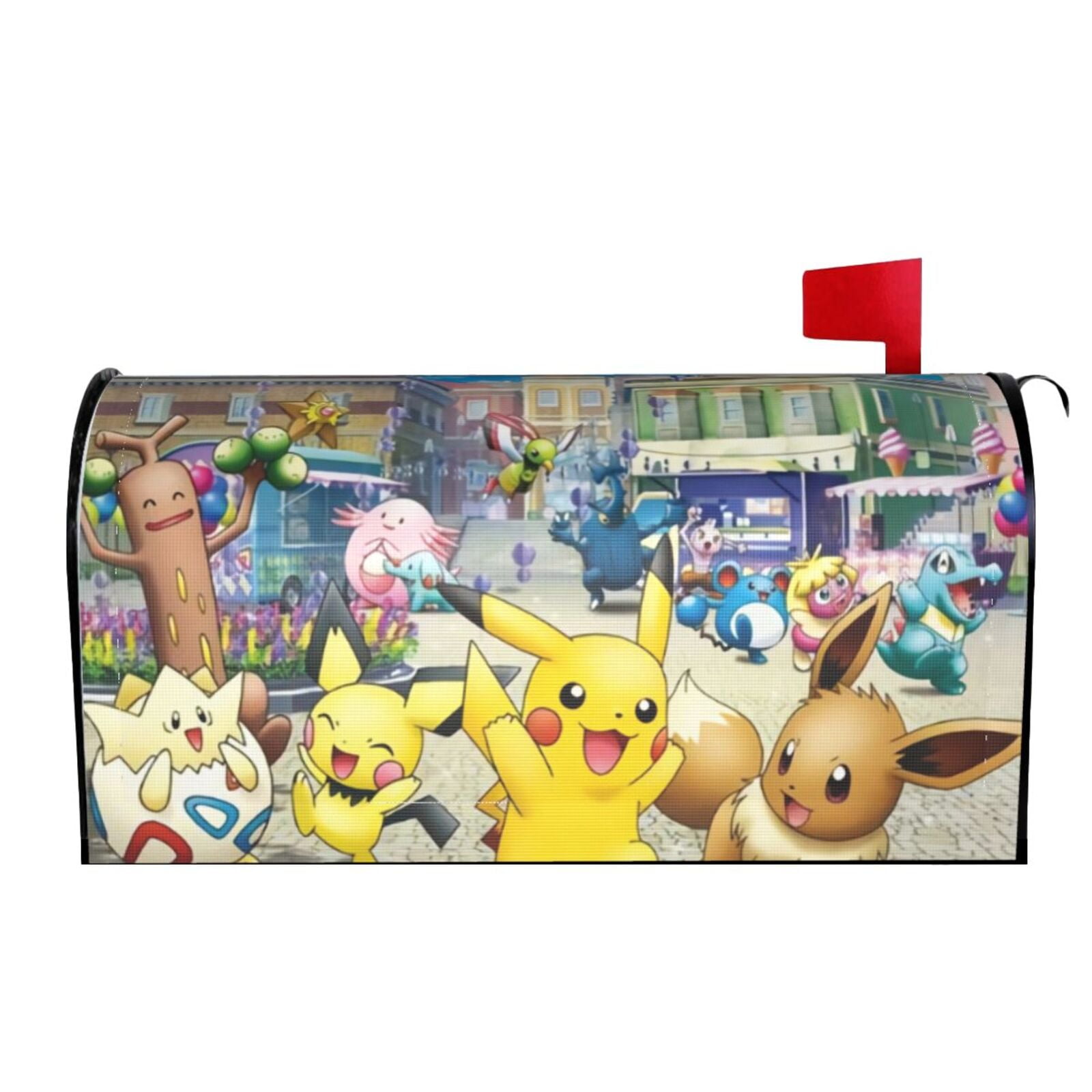 Pokémon-Pikachu 055 Cartoon Character Mailbox Cover Magnetic Standard ...