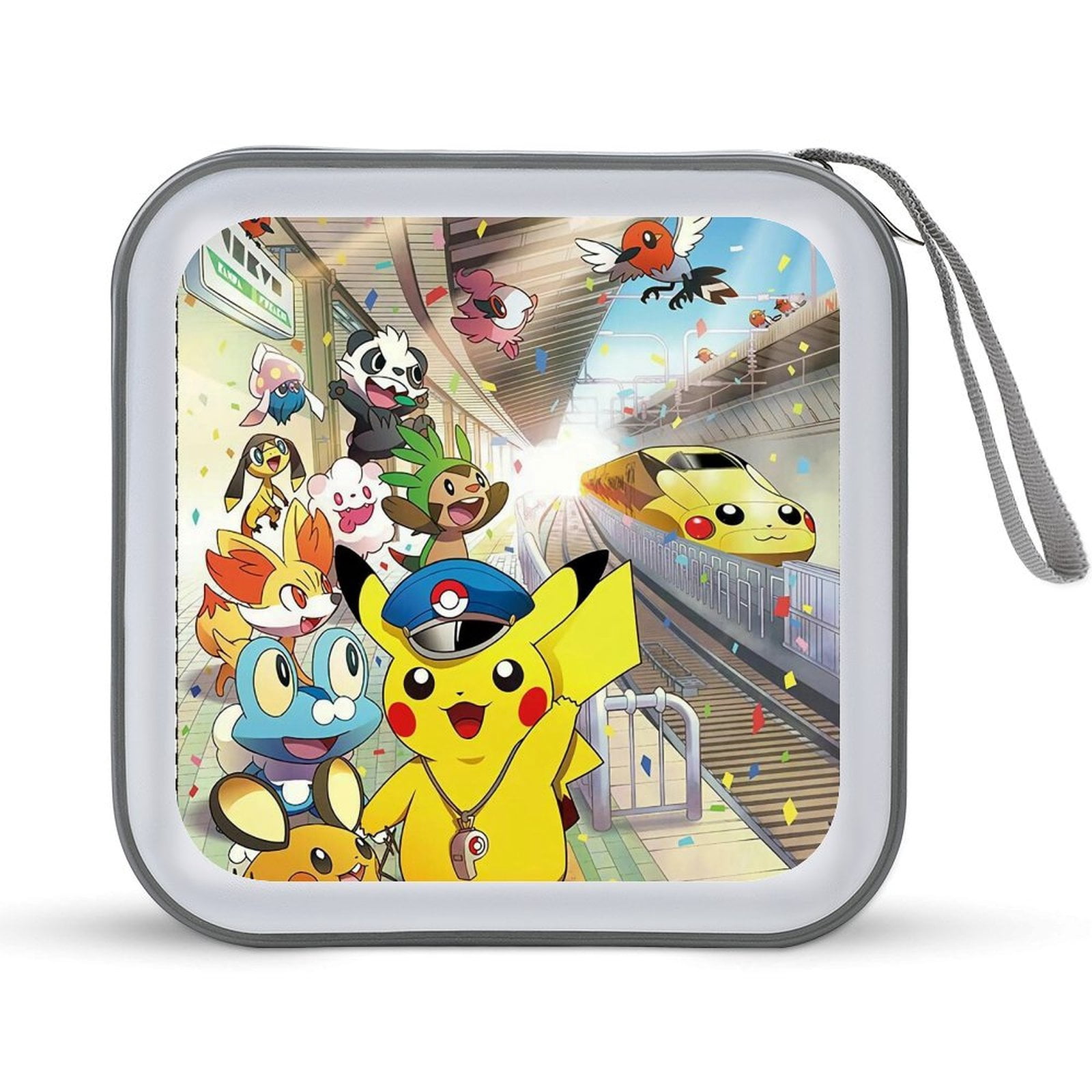 Pokémon-Pikachu 200 CD Case, 40 Capacity VCD/DVD Case Holders Wallet ...