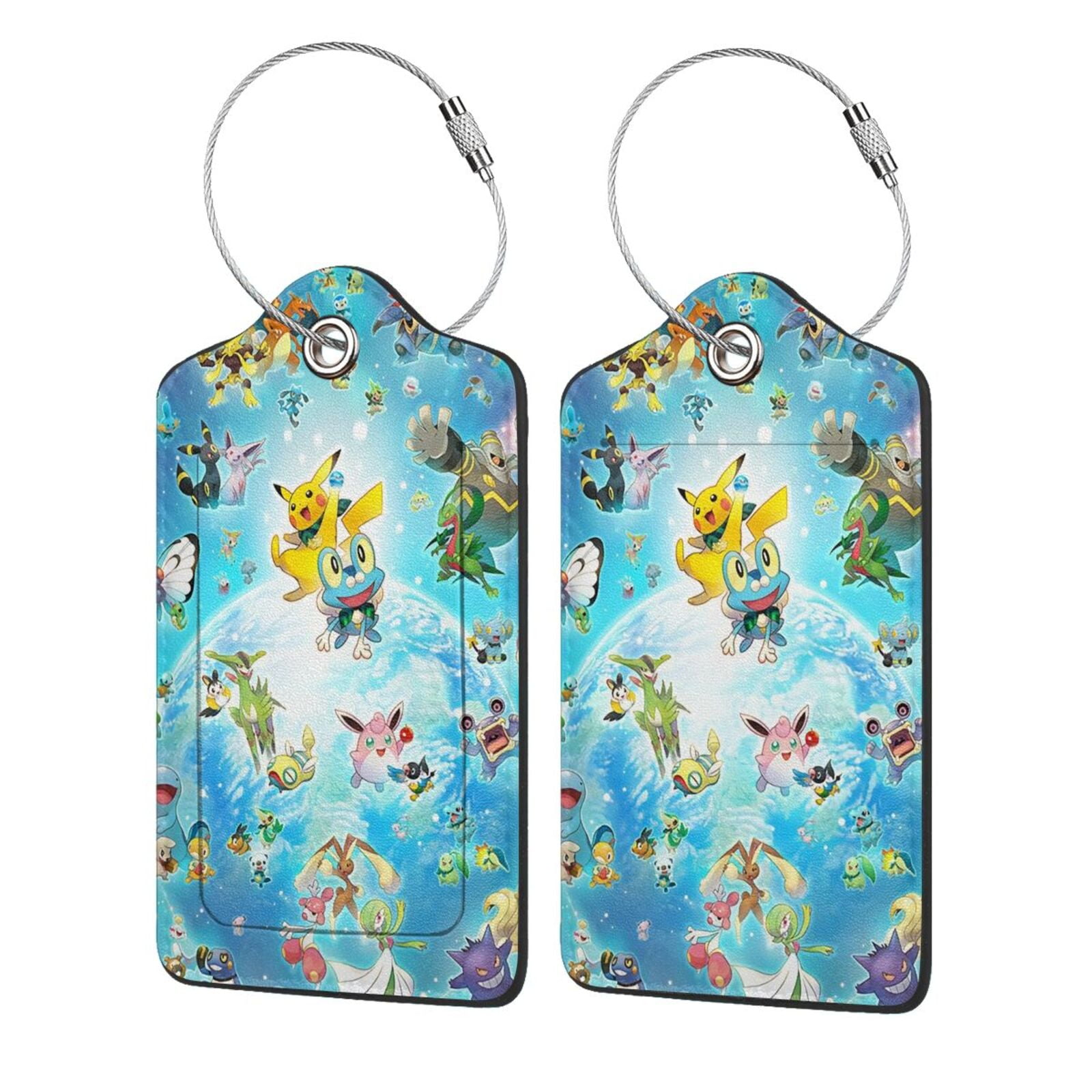 Pokémon-Pikachu 3206 Luggage Tags for Suitcases Travel ID ...