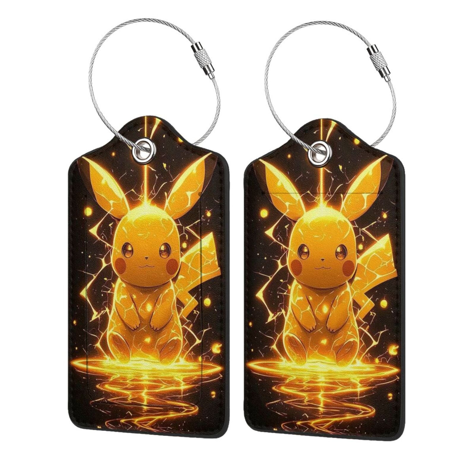 Pokémon -Pikachu 36 Luggage Tags for Suitcases Travel ID Identification ...