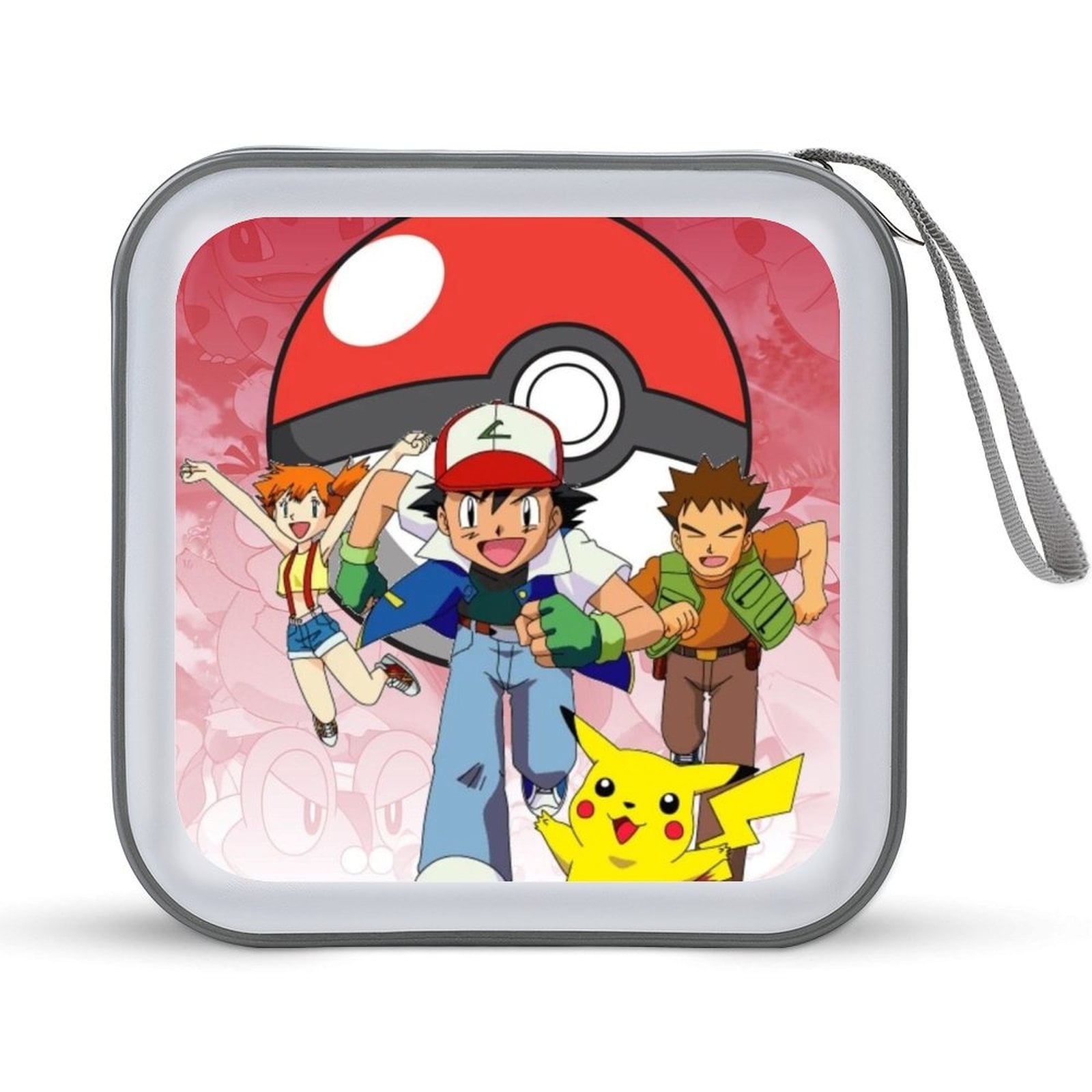 Pokémon Pikachu 40 Capacity CD Storage Cases, DVD Disc Cases, VCD Hard ...