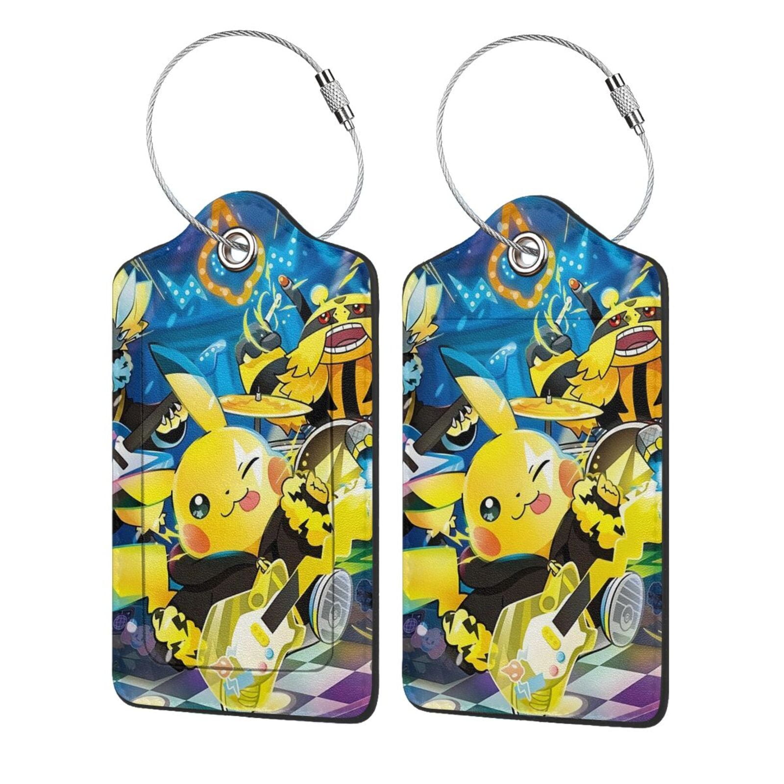 Pokémon-Pikachu 8520 Luggage Tags for Suitcases Travel ID ...
