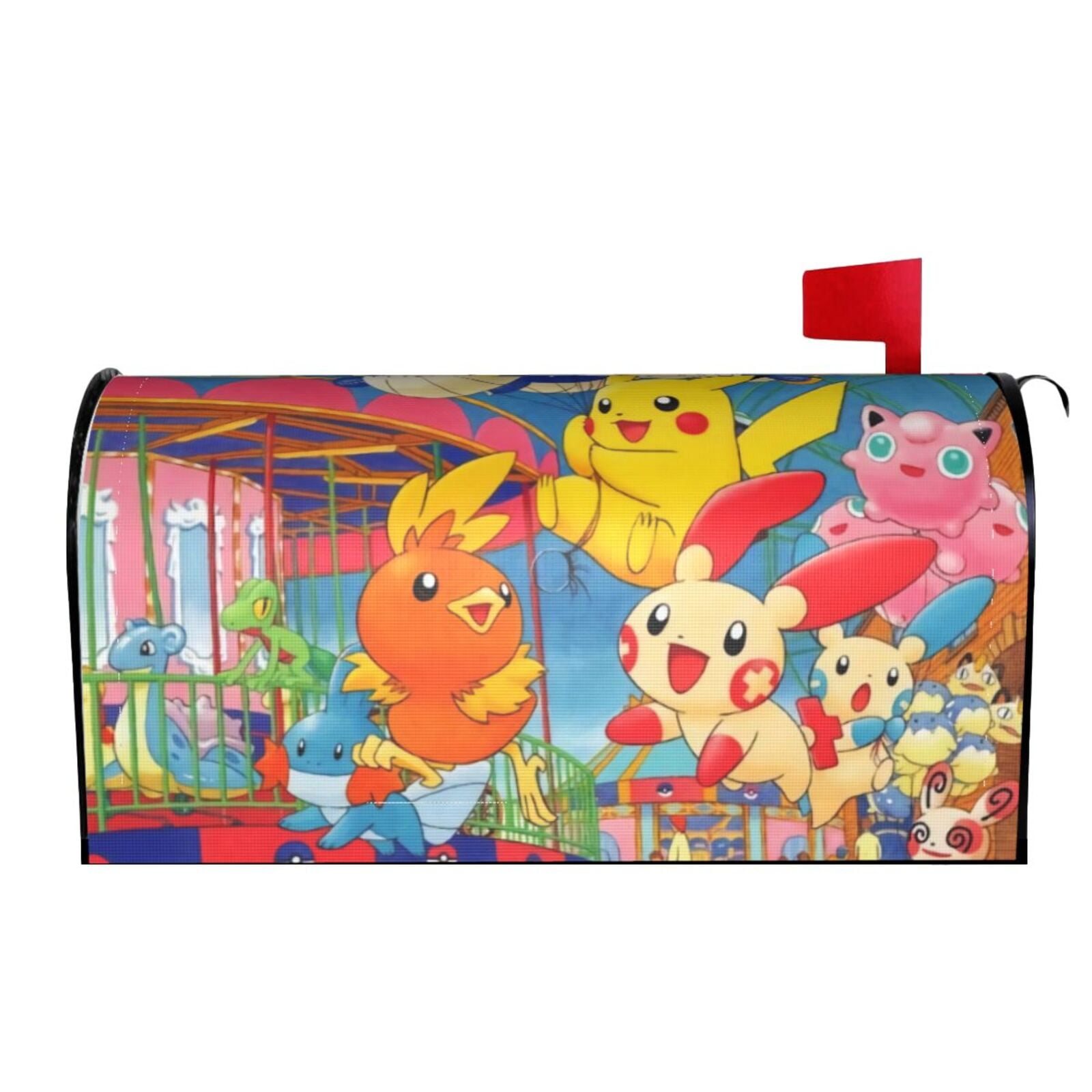 Pokémon-Pikachu 8703 Cartoon Character Mailbox Cover Magnetic Standard ...