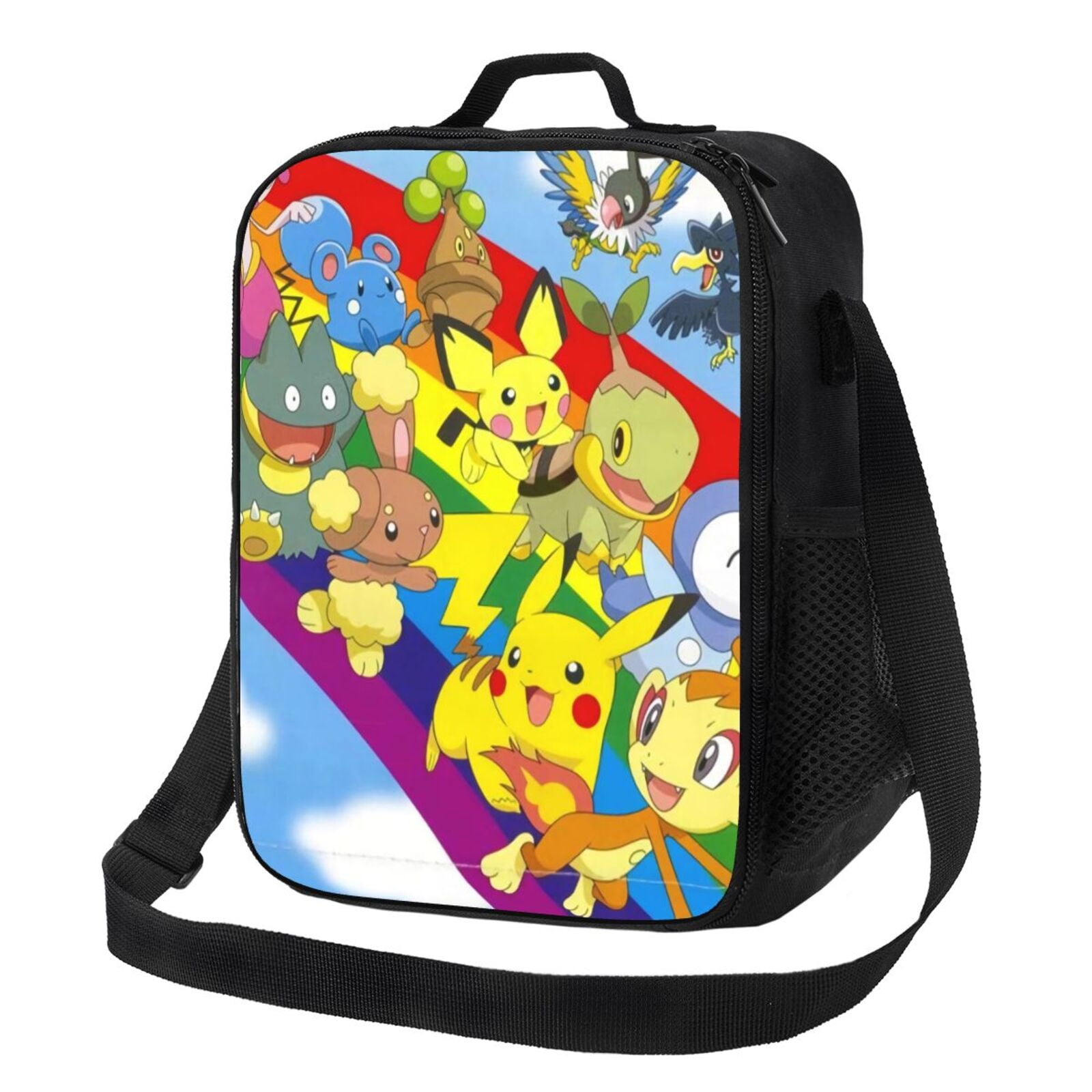 Pokémon-Pikachu 903 Crossbody Lunch Bag Portable Leakproof Reusable ...