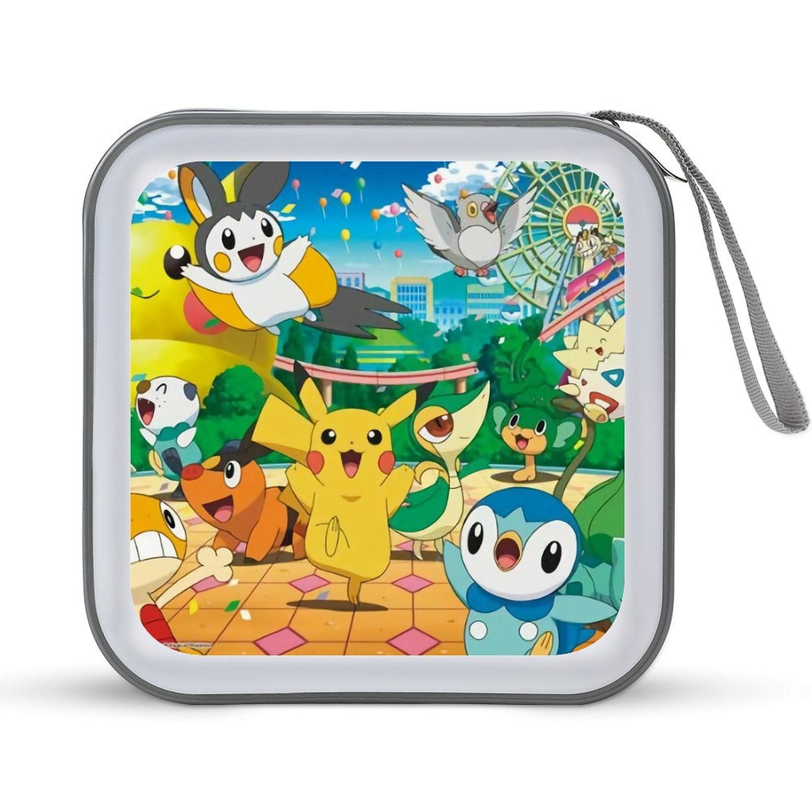 Pokémon-Pikachu 9856 CD Case, 40 Capacity VCD/DVD Case Holders Wallet ...