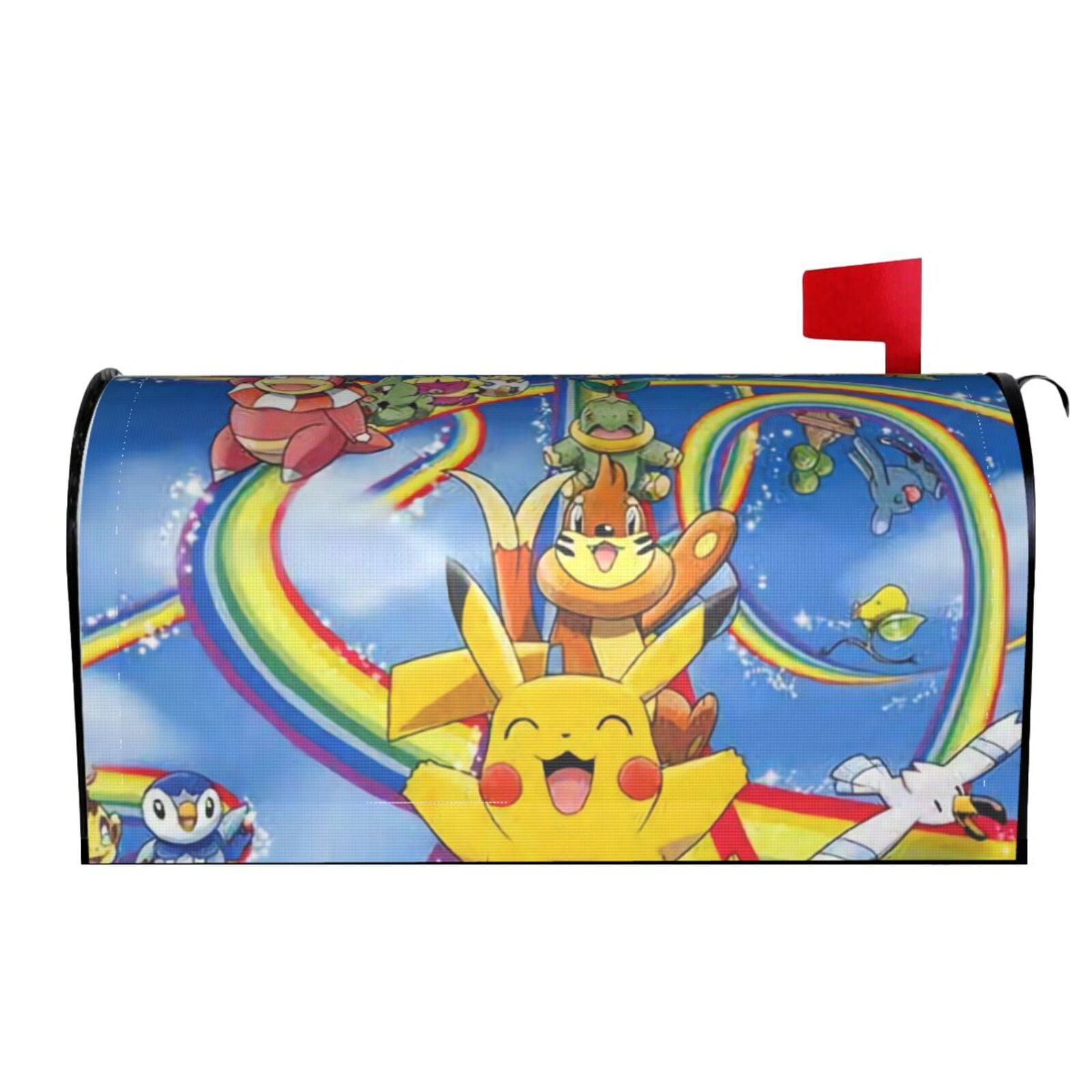 Pokémon-Pikachu 988 Cartoon Character Mailbox Cover Magnetic Standard ...