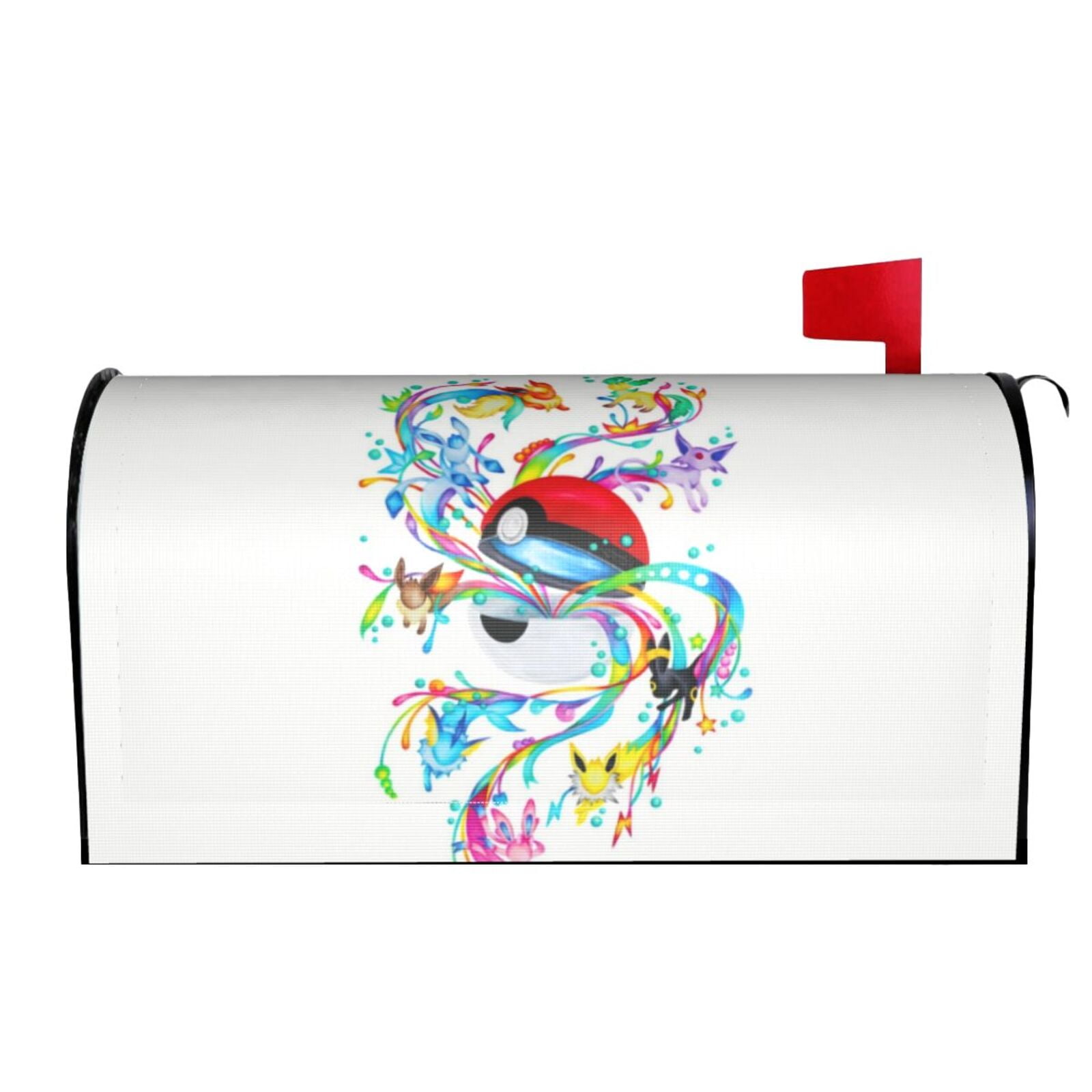Pokémon Pikachu Ball5 Cartoon Character Mailbox Cover Magnetic Standard ...
