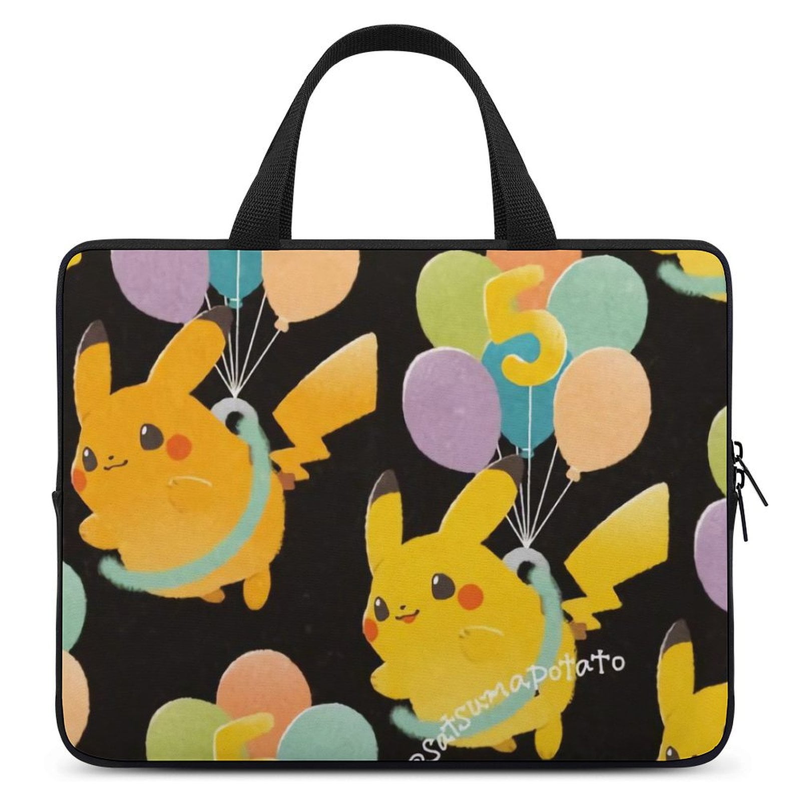 Pokémon Pikachu Balloon 12 Inch Laptop Bag,Expandable Computer Bag ...