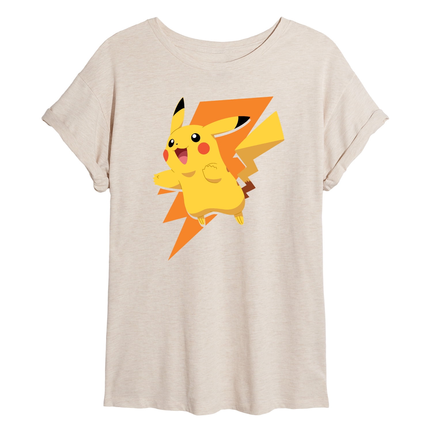 Pokémon - Pikachu Bolt - Juniors Muscle T-Shirt - Walmart.com