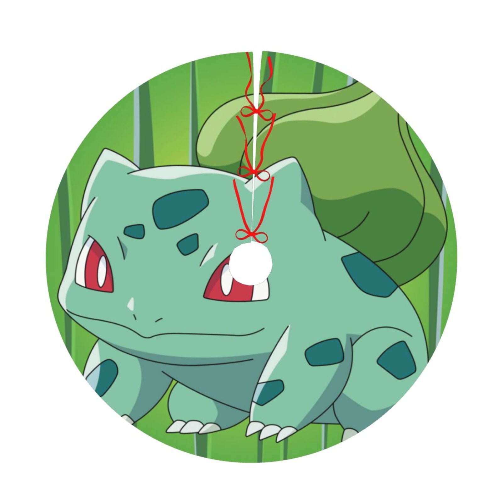 Pokémon-Pikachu Bulbasaur Christmas Tree Skirt - 48 Inches Merry ...