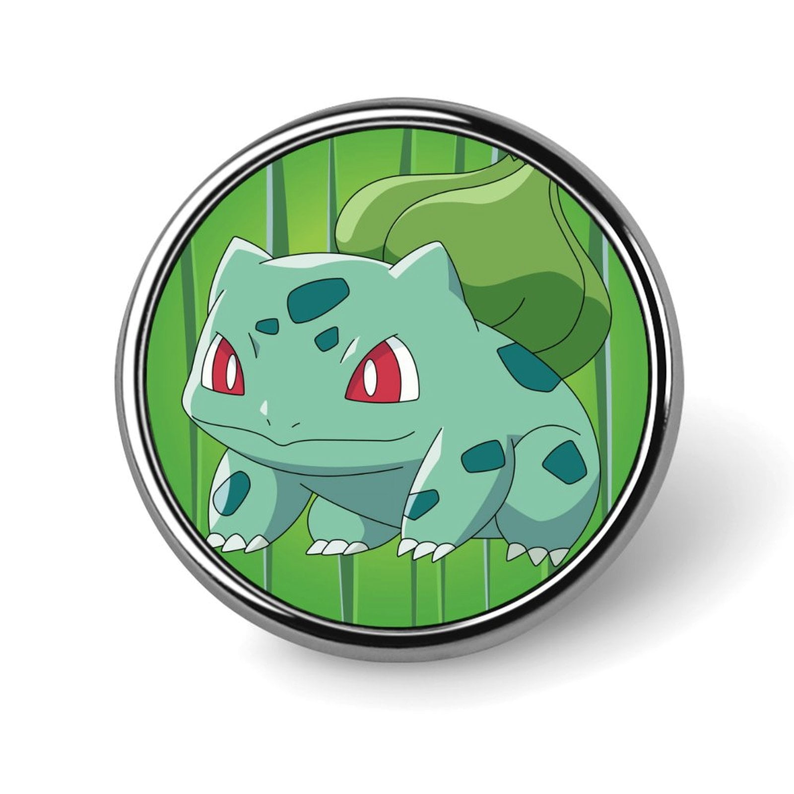 Pokémon Pikachu Bulbasaur80 Aluminium Alloy Round Badge Brooch Lapel Pin Button Brooch Print Tie ...