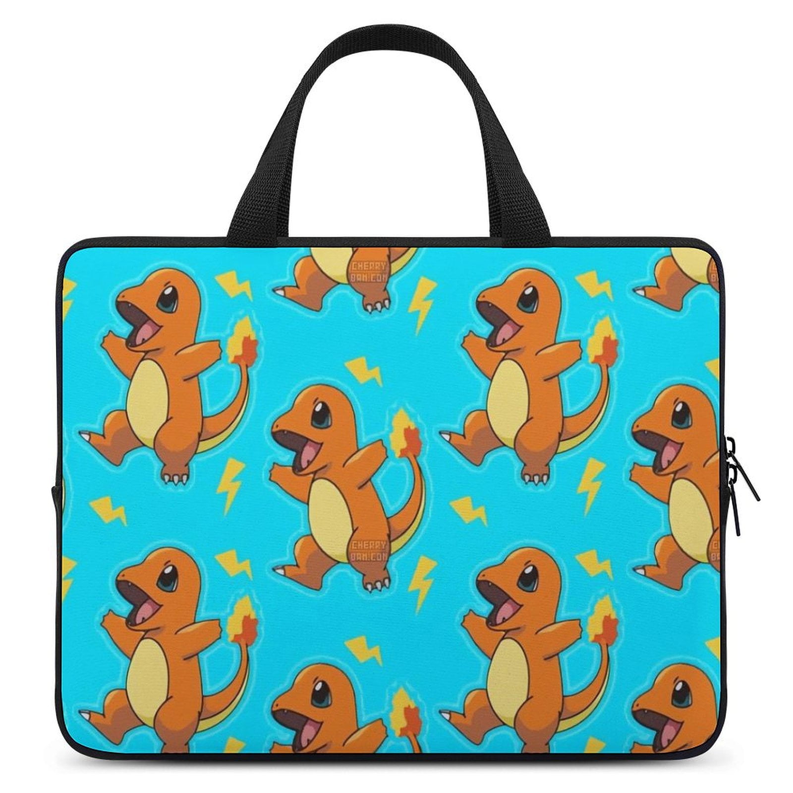 Pokémon Pikachu Cartoon Charmander Laptop Bag for Women Men 12 Inch ...