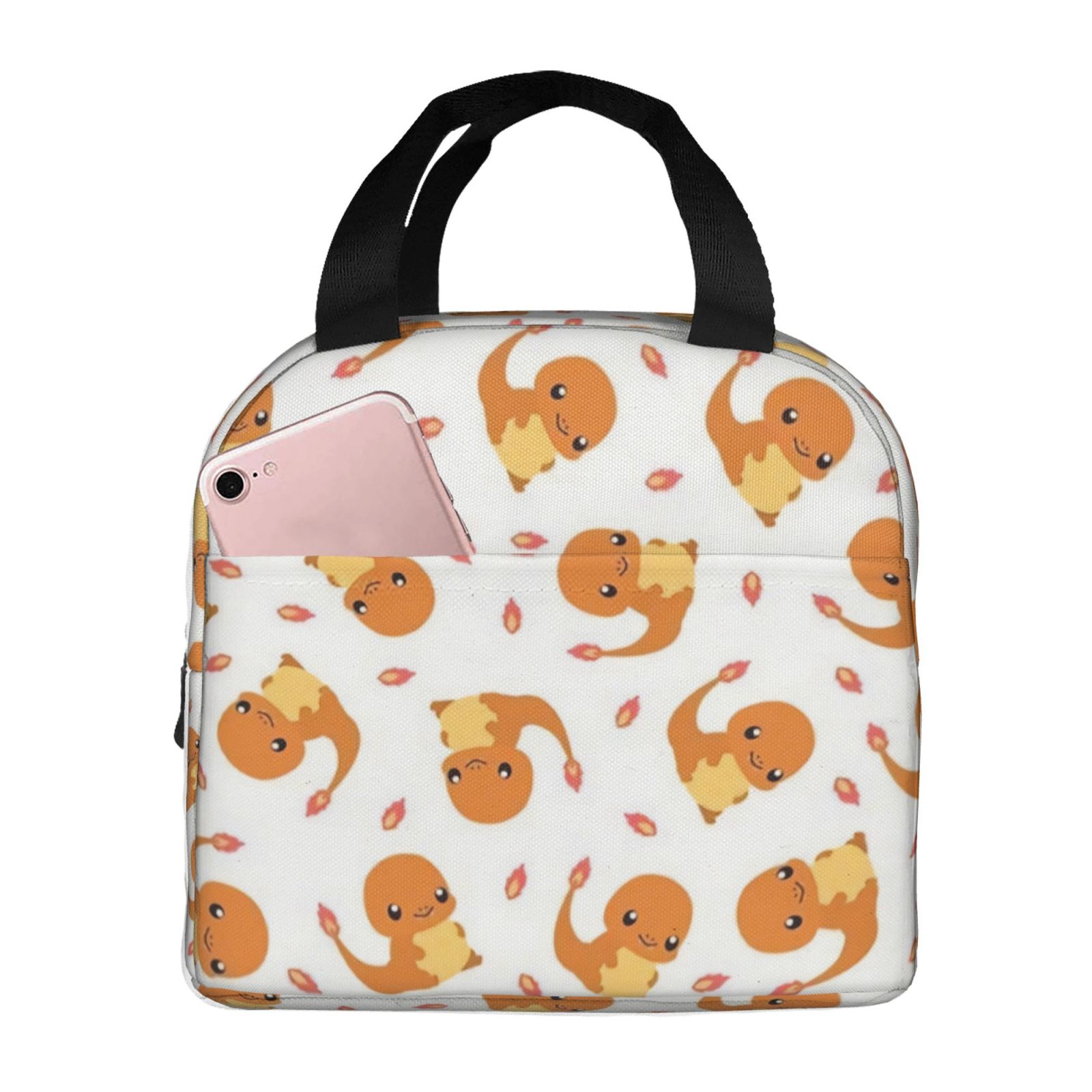 Pokémon Pikachu Cartoon Charmander Lunch Box for Women & Men Adult ...