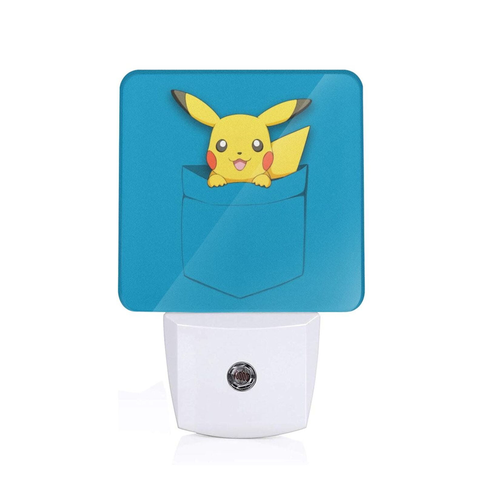 Pokémon-Pikachu Character Boxes Plug-in LED Night Light Lamp with Dusk ...