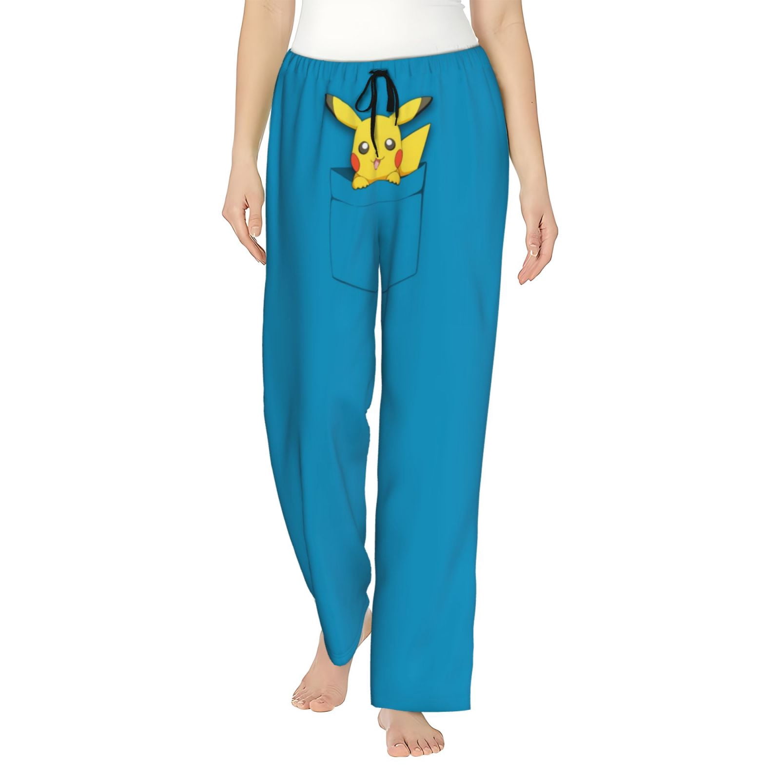Pokémon-Pikachu Character Boxes Women'S Pajama Pants，Soft Pajama Pants ...