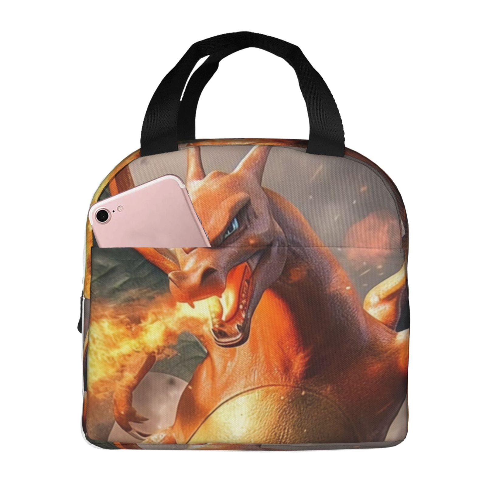 Pokémon Pikachu Charizard Lunch Box for Women & Men Adult Insulated ...