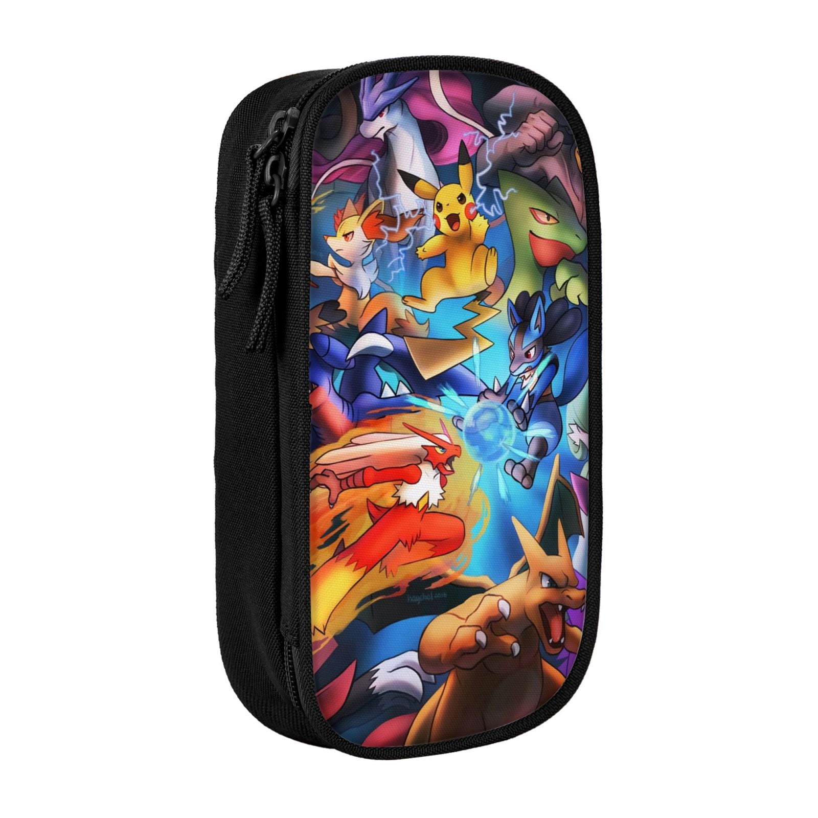 Pokémon Pikachu Charizard Pencil Case,Pencil Pouch,Big Pencil Bag Pouch ...