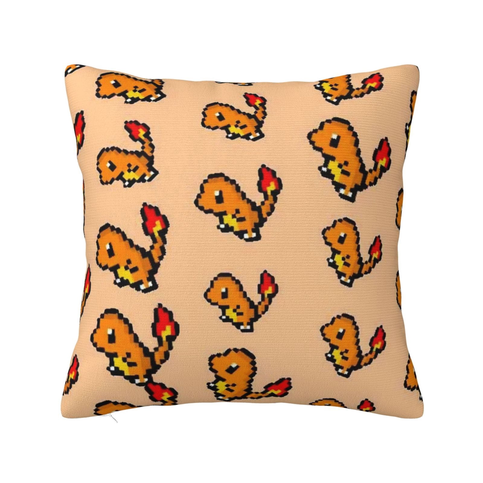 Pokémon-Pikachu Charizard Pillow Covers,20x20 Pillow Cover,Decorative ...