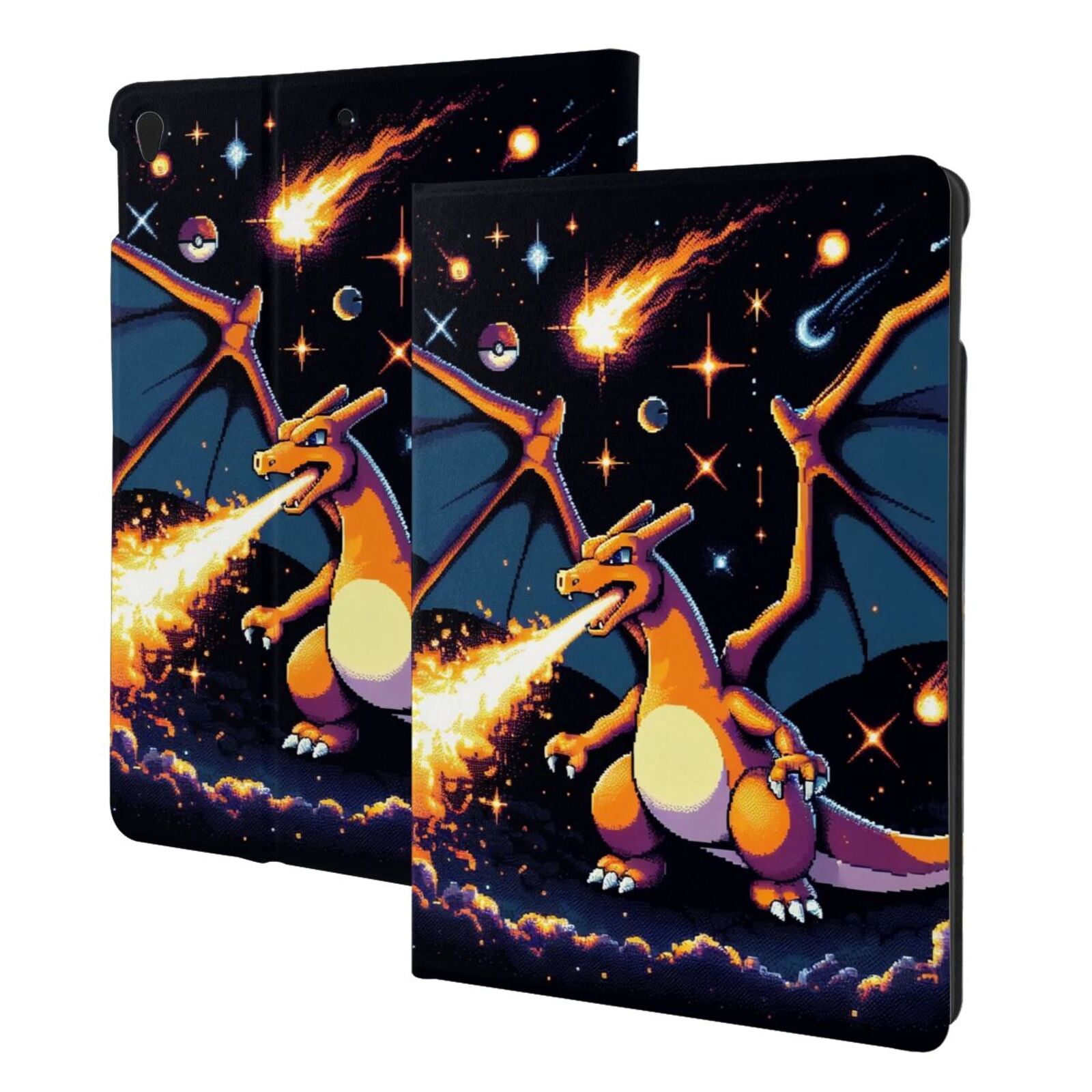 Pokémon Pikachu Charizard54 Kawaii Cute 3d Design Ipad Case Soft Covers ...
