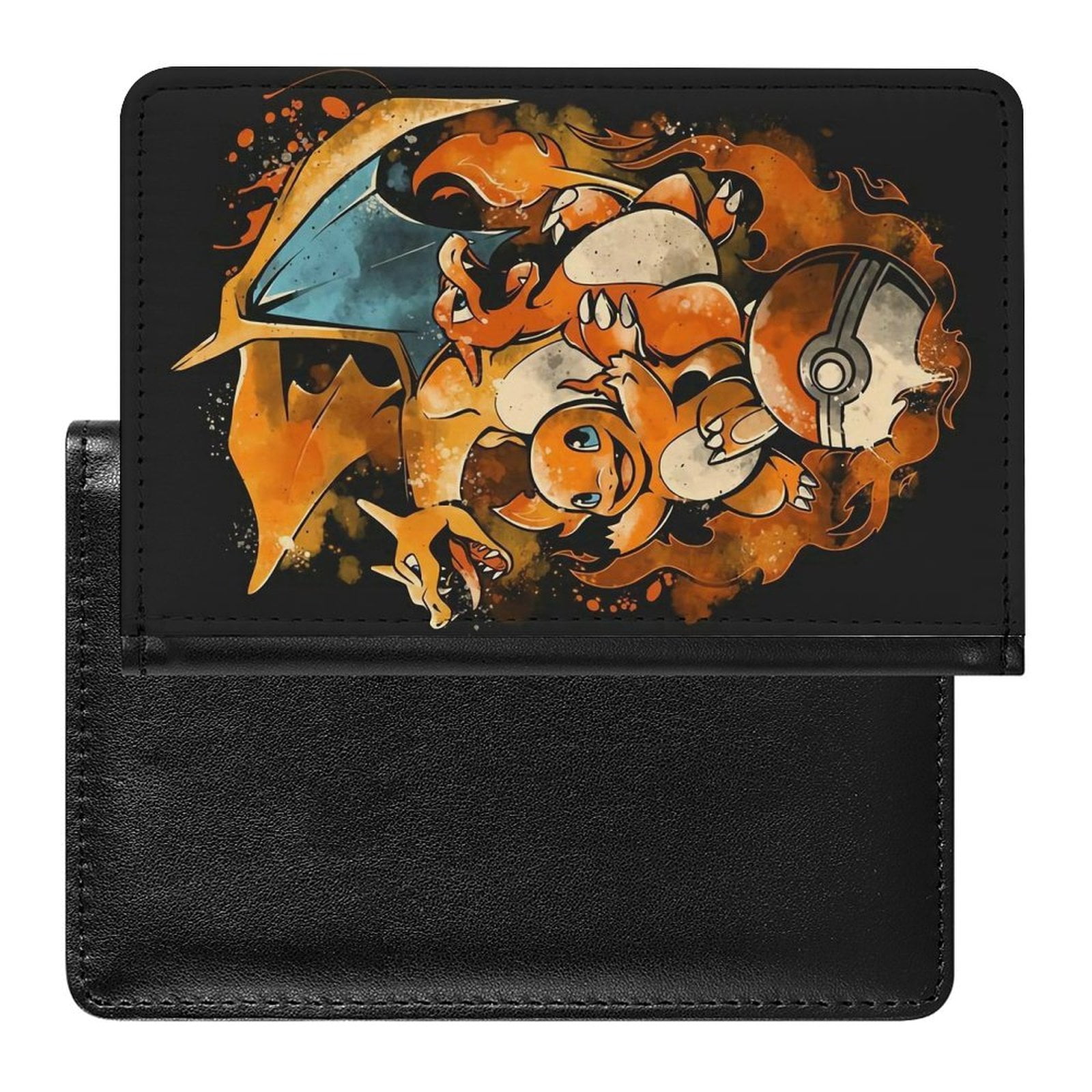Pokémon-Pikachu Charizard80 Passport Holders, Holder Wallet Passport ...