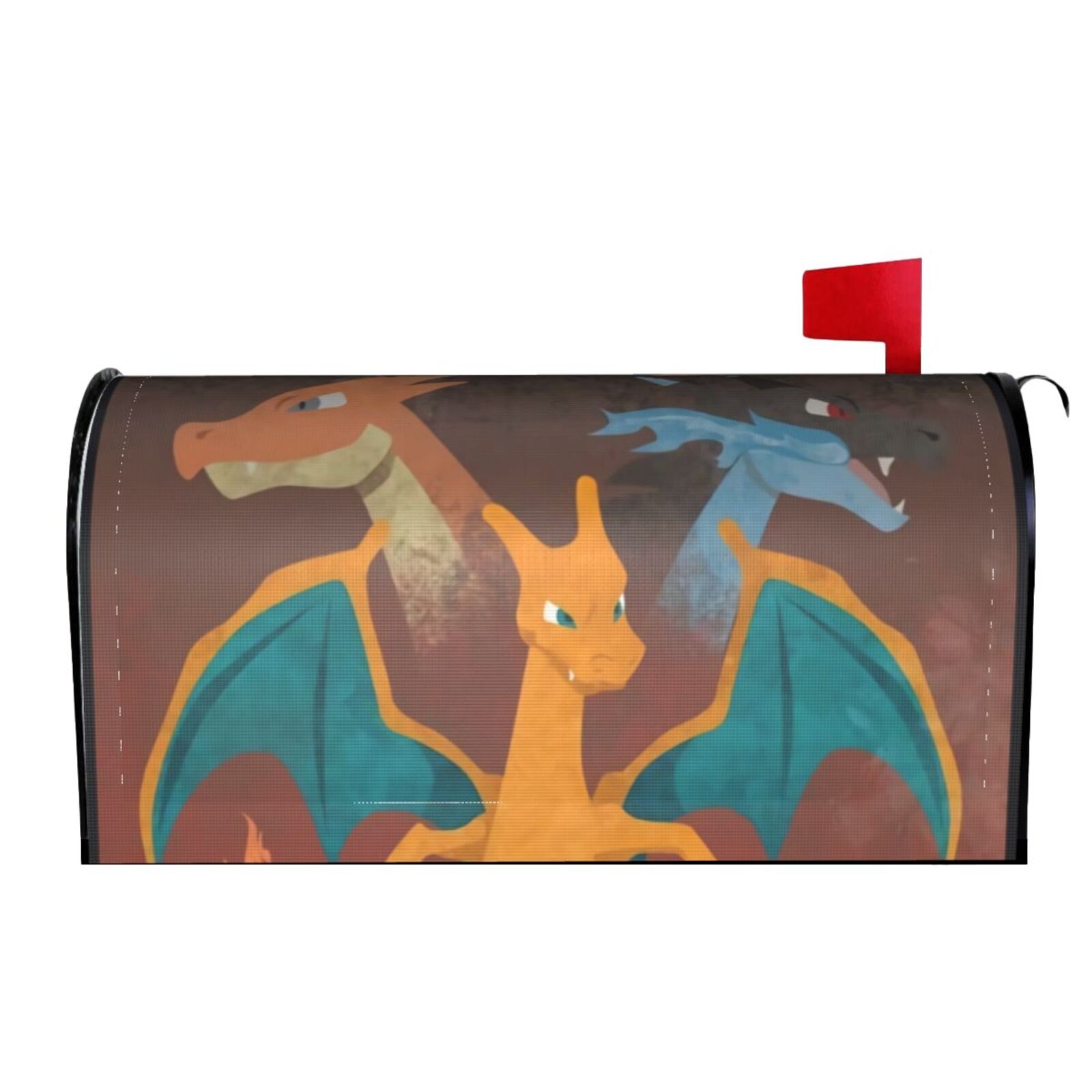 Pokémon Pikachu Charmander Charizard Cartoon Character Mailbox Cover ...