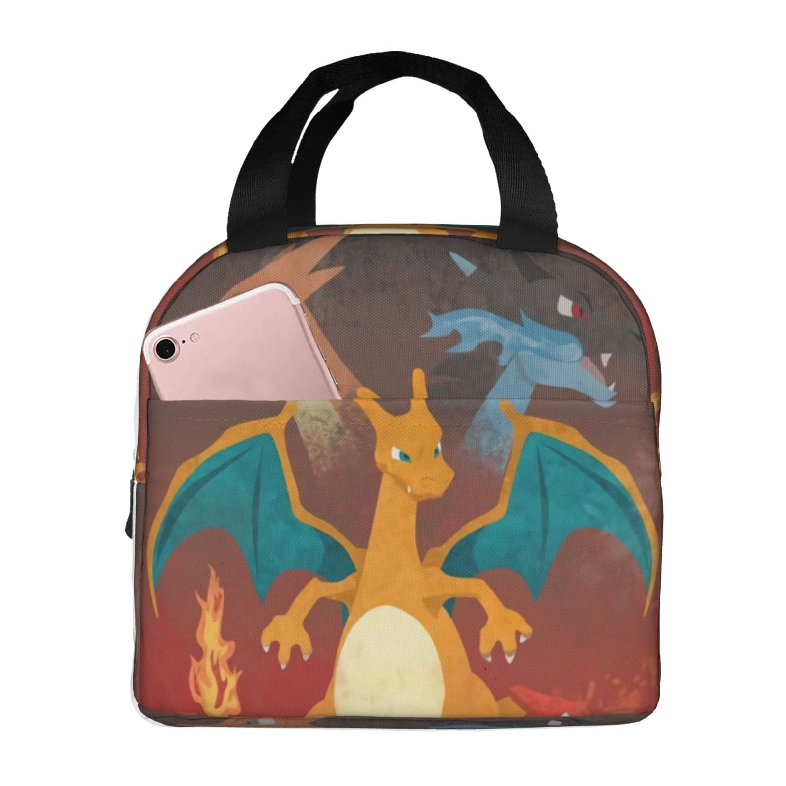 Pokémon Pikachu Charmander Charizard Lunch Box for Women/Men,Insulated ...