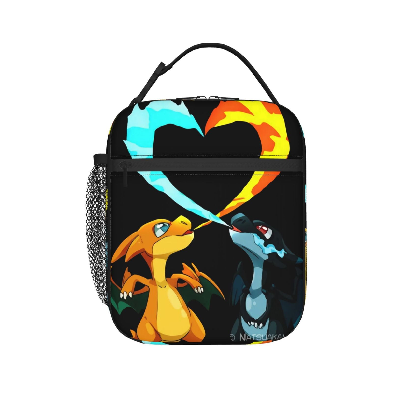 Pokémon Pikachu Charmander Charizard Lunch Box for Women/Men,Insulated ...